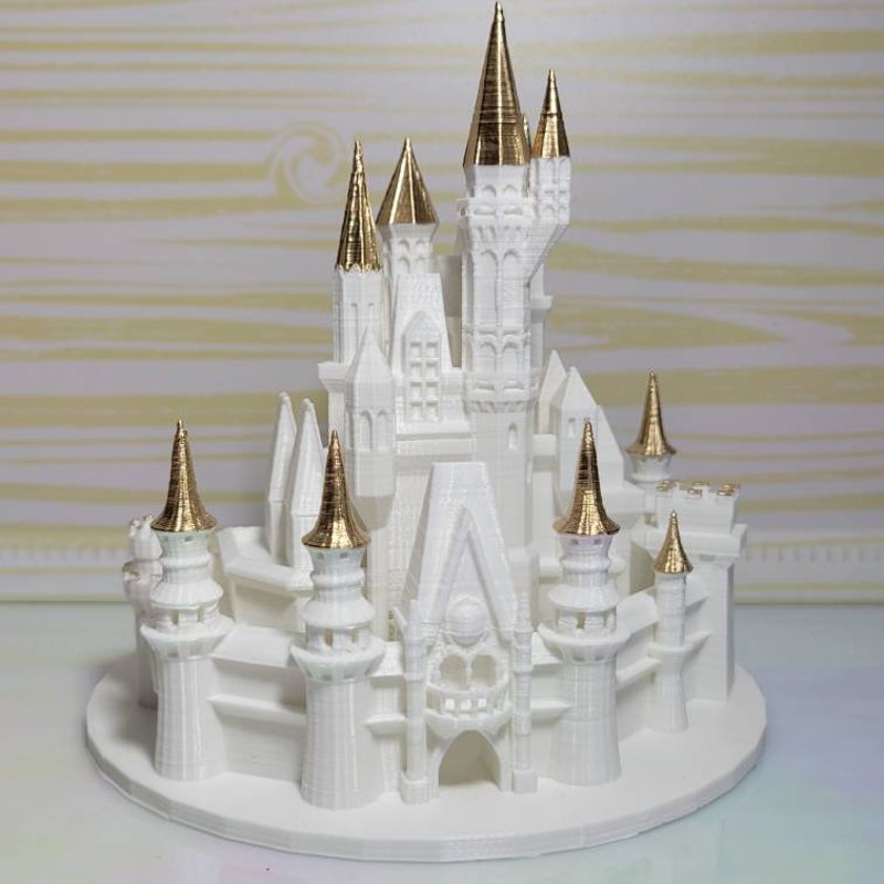 Castle Wedding Cake Topper - Etsy