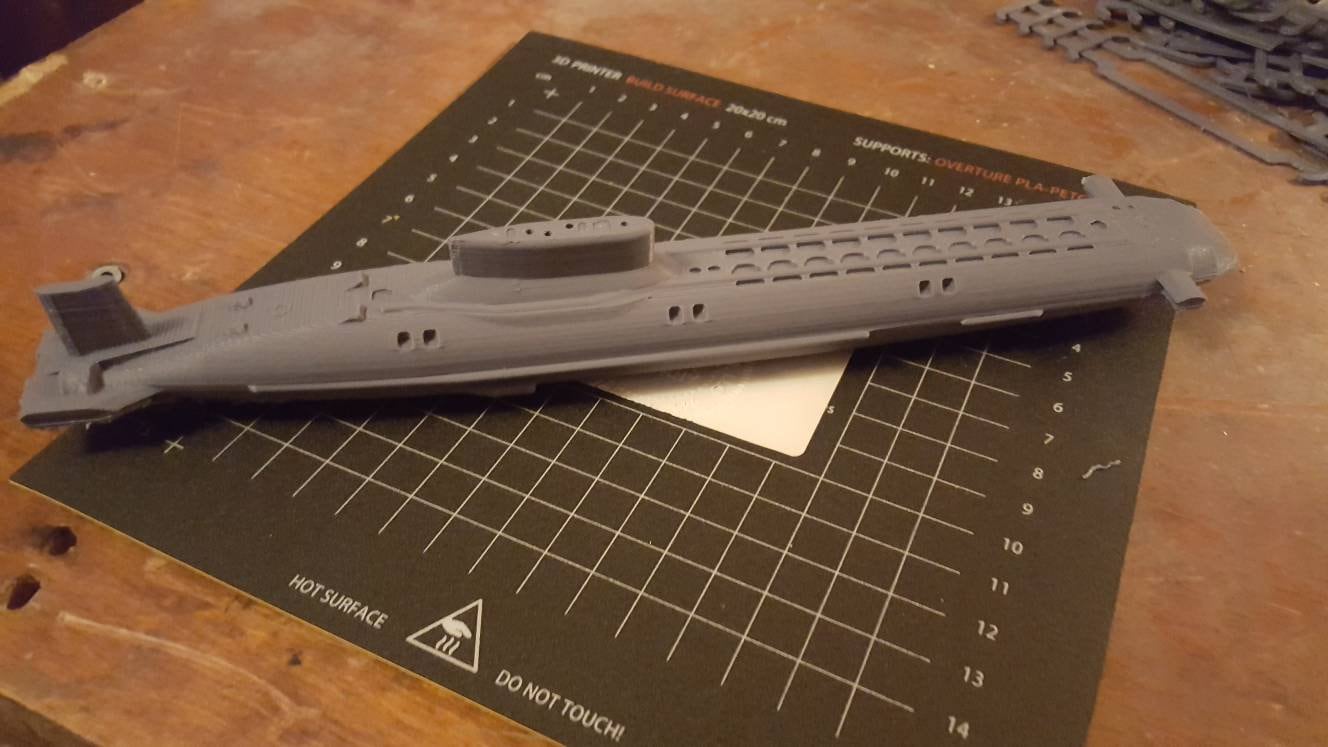 Typhoon Class Submarine Red October