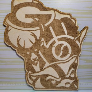 Wisconsin Badgers Sports Signs - Etsy