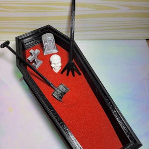 Coffin Zen Garden - Etsy