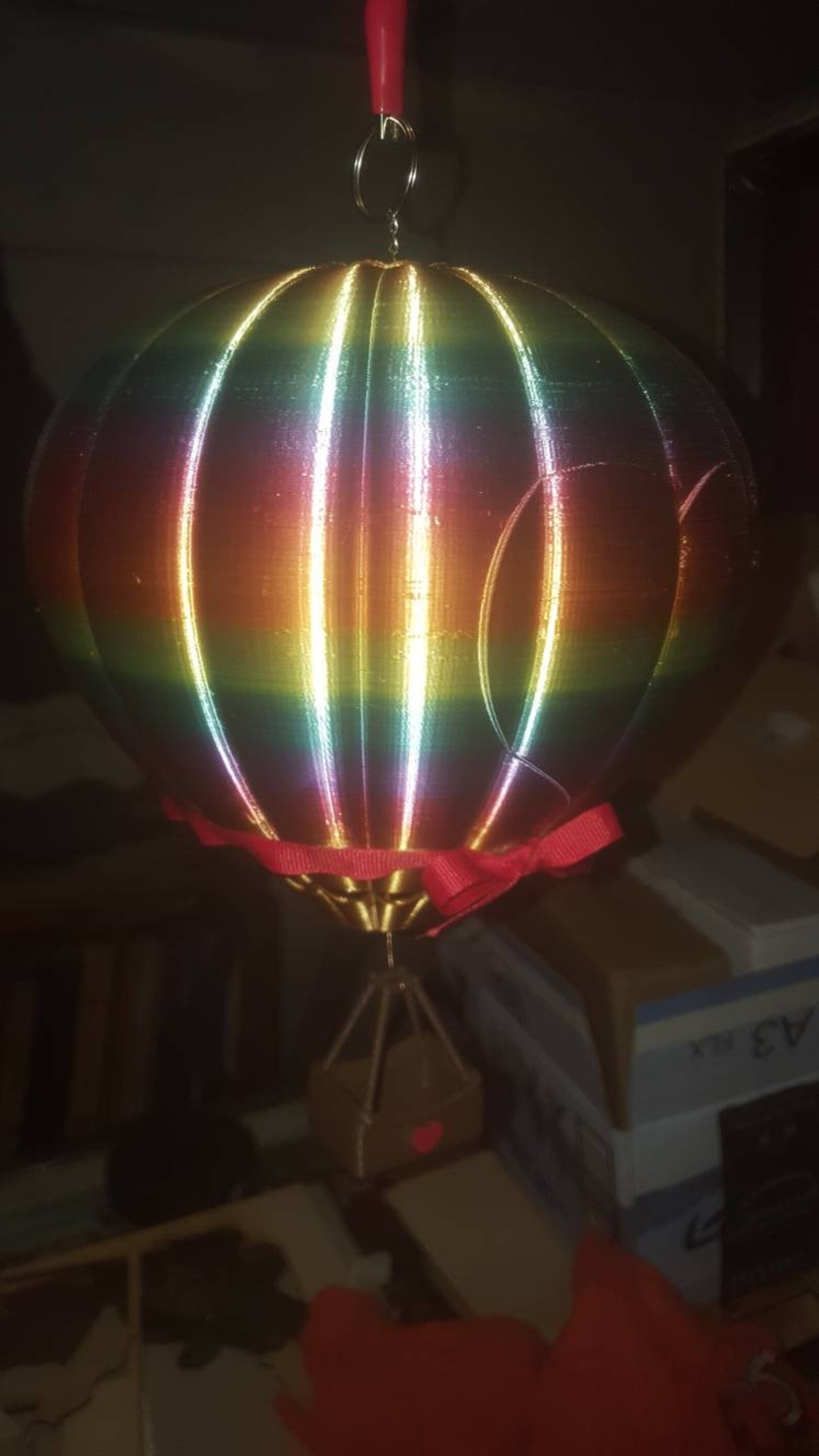 Hanging hot air balloon | Etsy