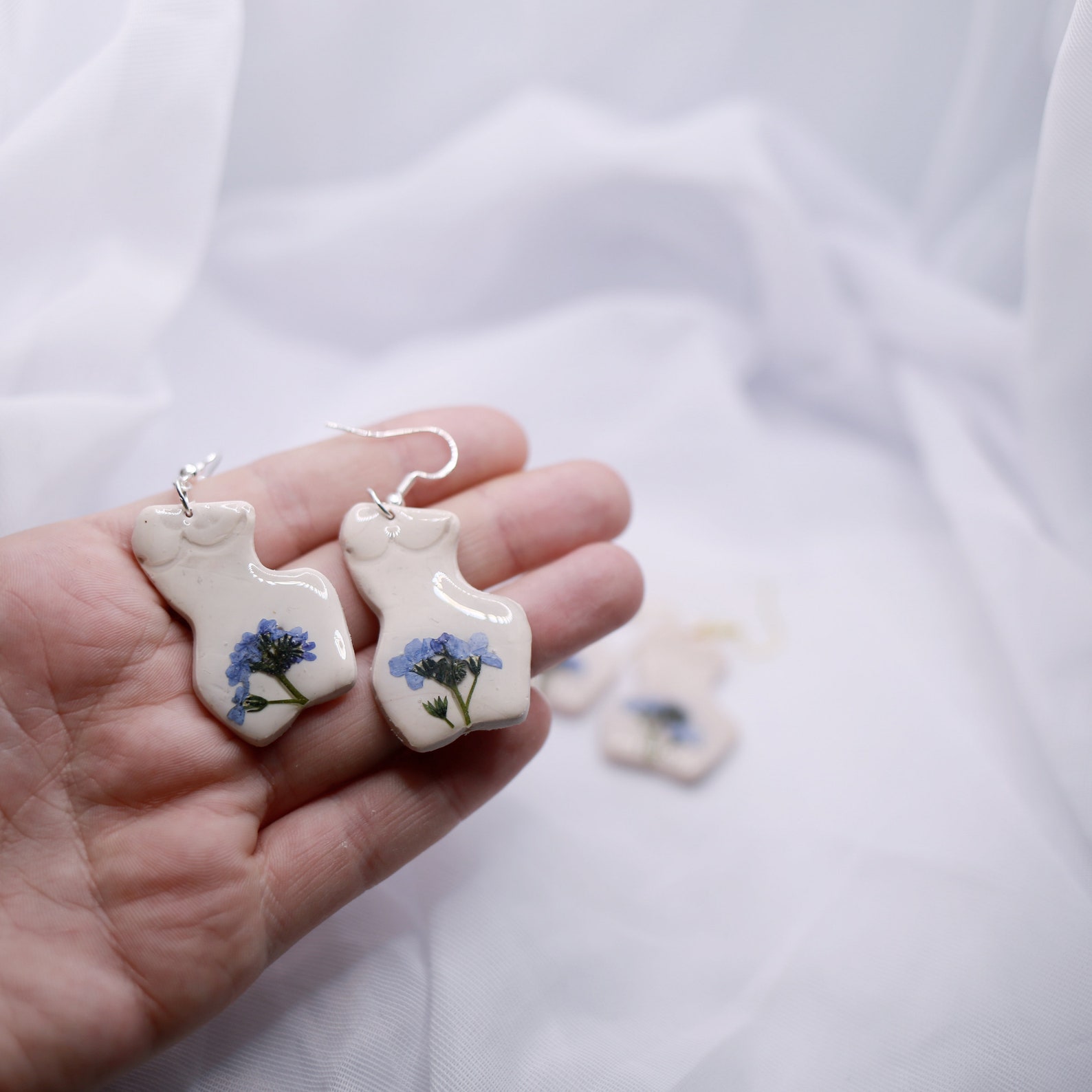 Female Body Earrings Sterling Silver / Gold Plated Feminist - Etsy