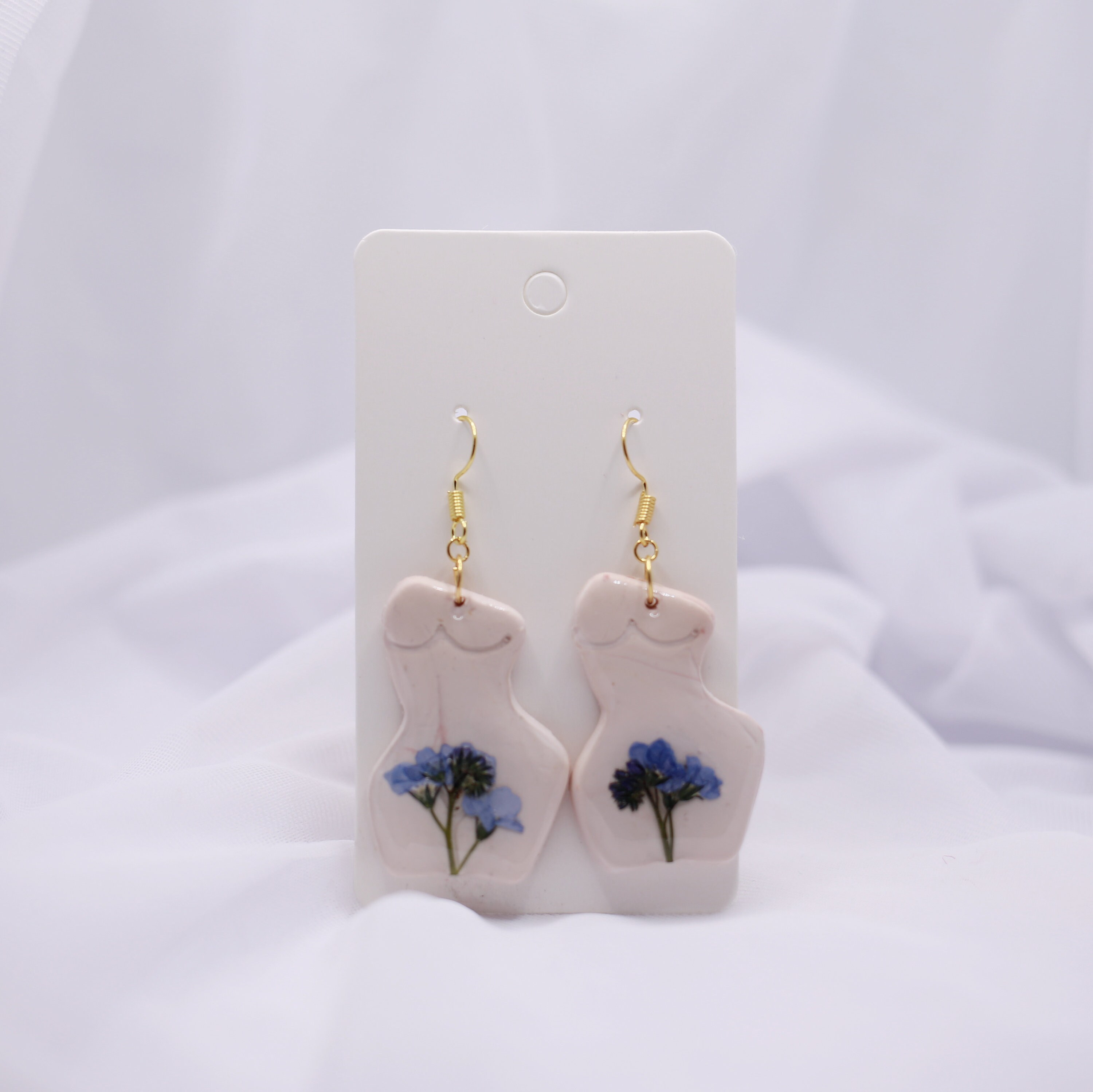 Female Body Earrings Sterling Silver / Gold Plated Feminist - Etsy