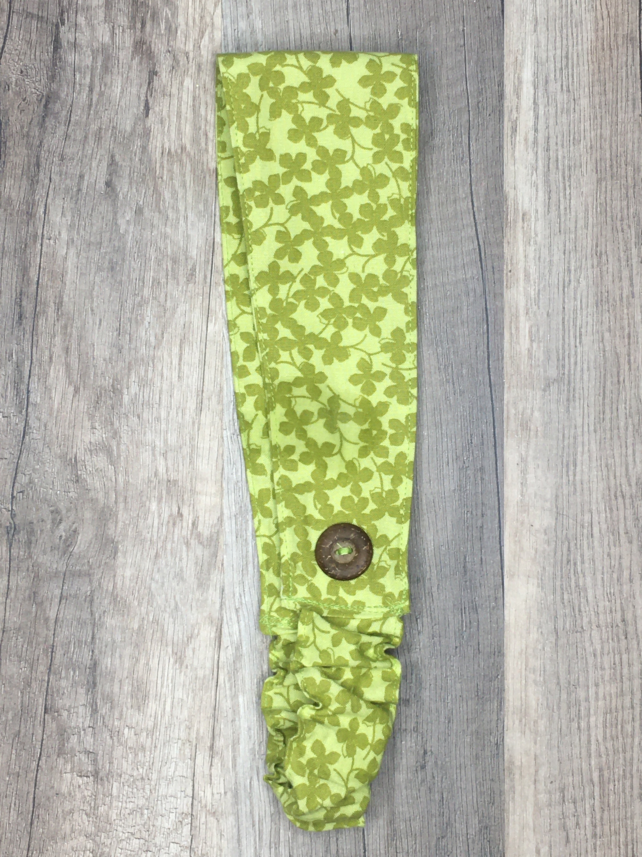 Fabric Headband Digital Pattern With Optional Button Instructions for ...