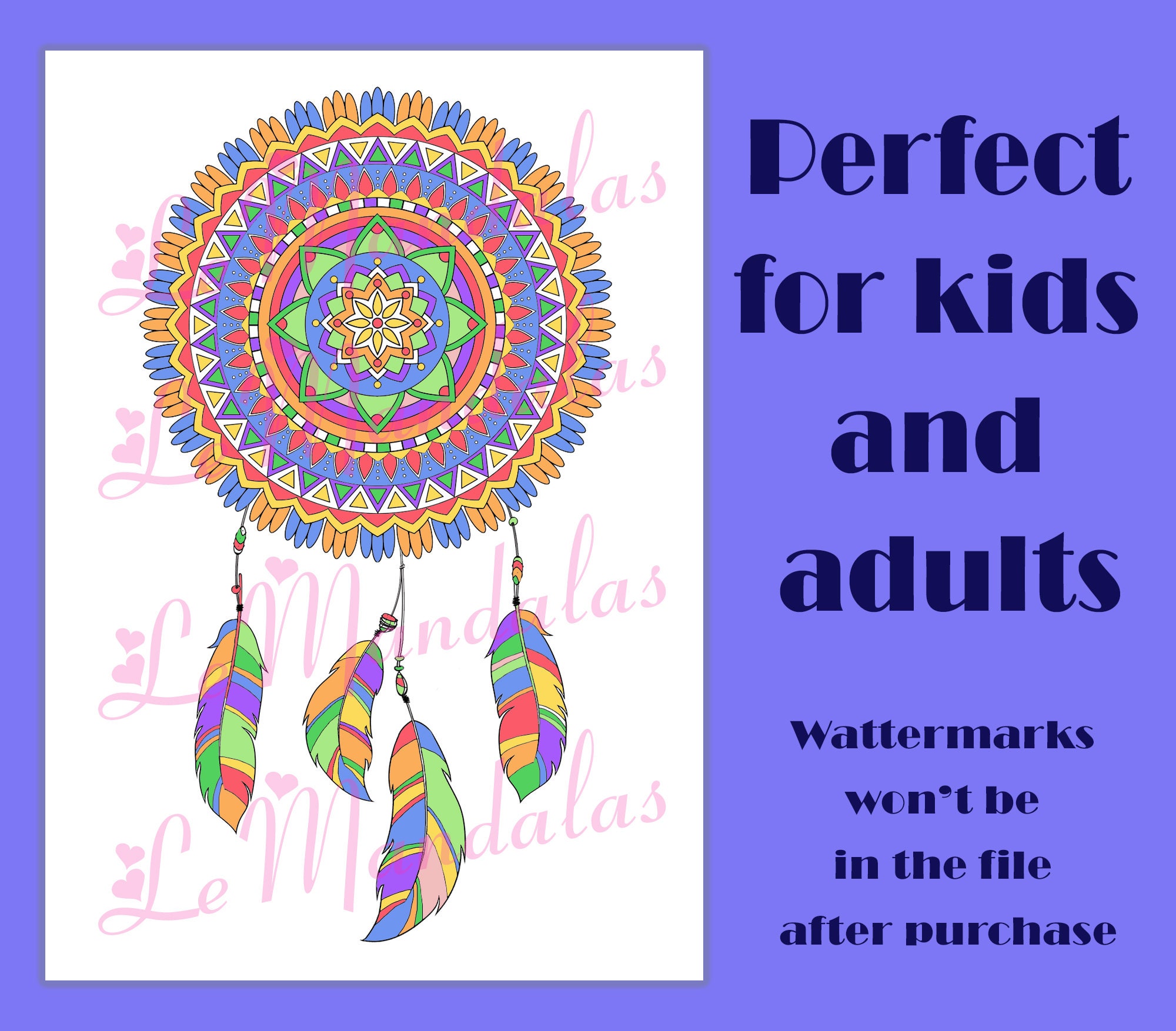 Coloring Pages 5 Indian Mandala Printable Digital - Etsy