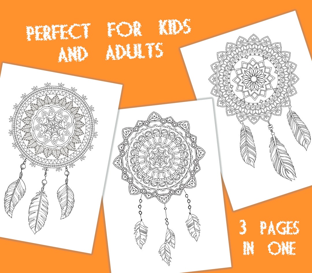 Coloring Pages Mandala Meditative - Etsy