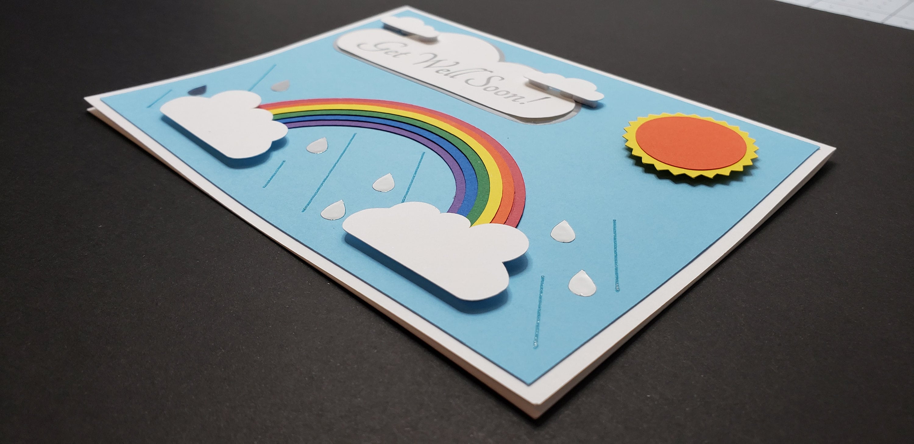 Layered Rainbow Cards - Etsy