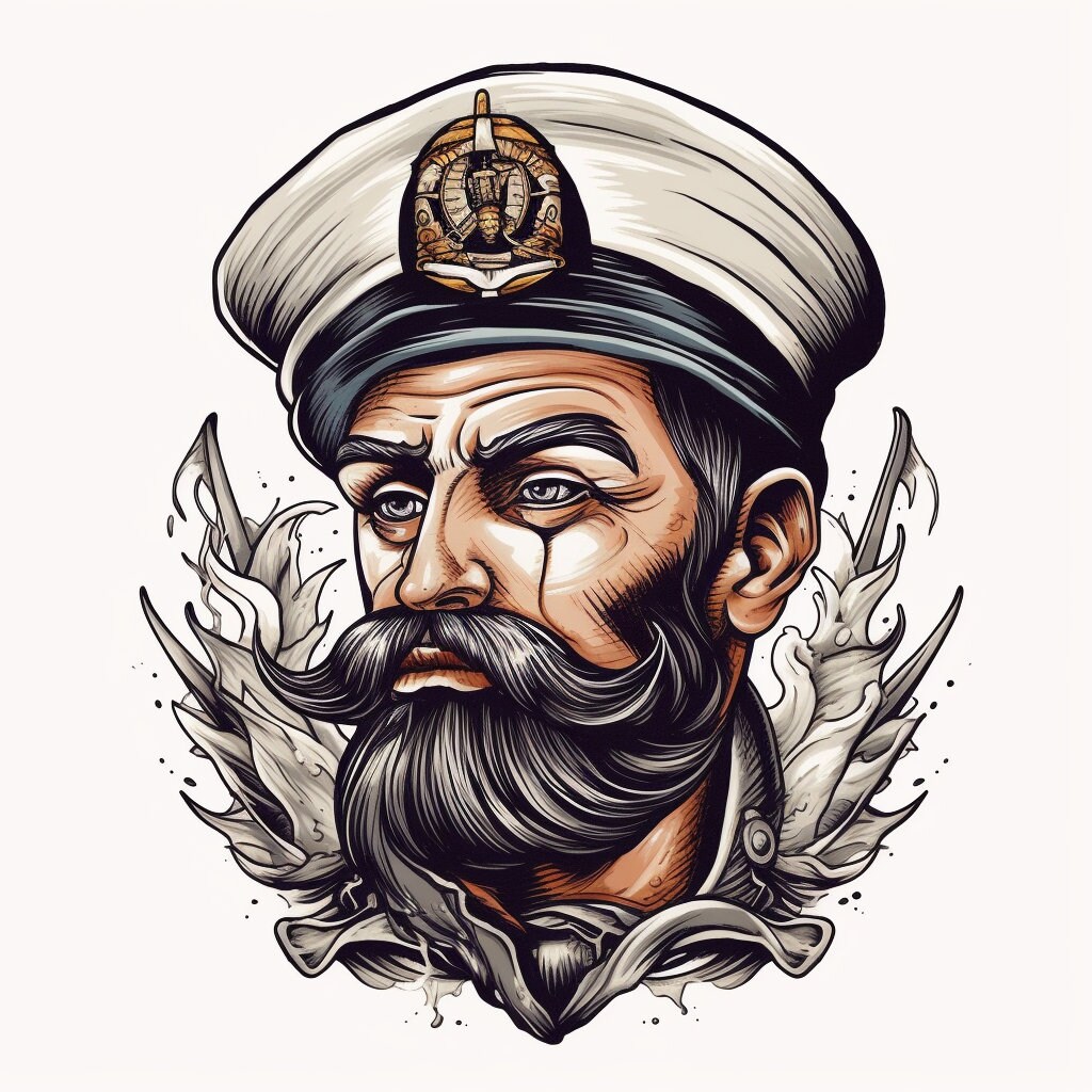 The Sailor Tattoo Design High Resolution Better Than 4k - Etsy Canada