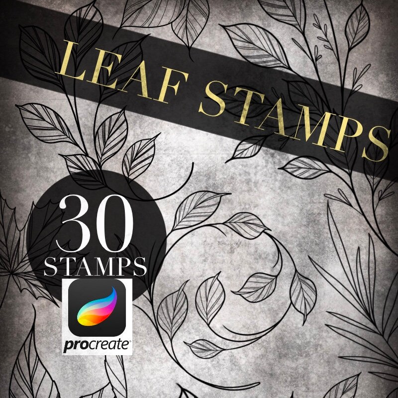 Leaf Stamp - Etsy