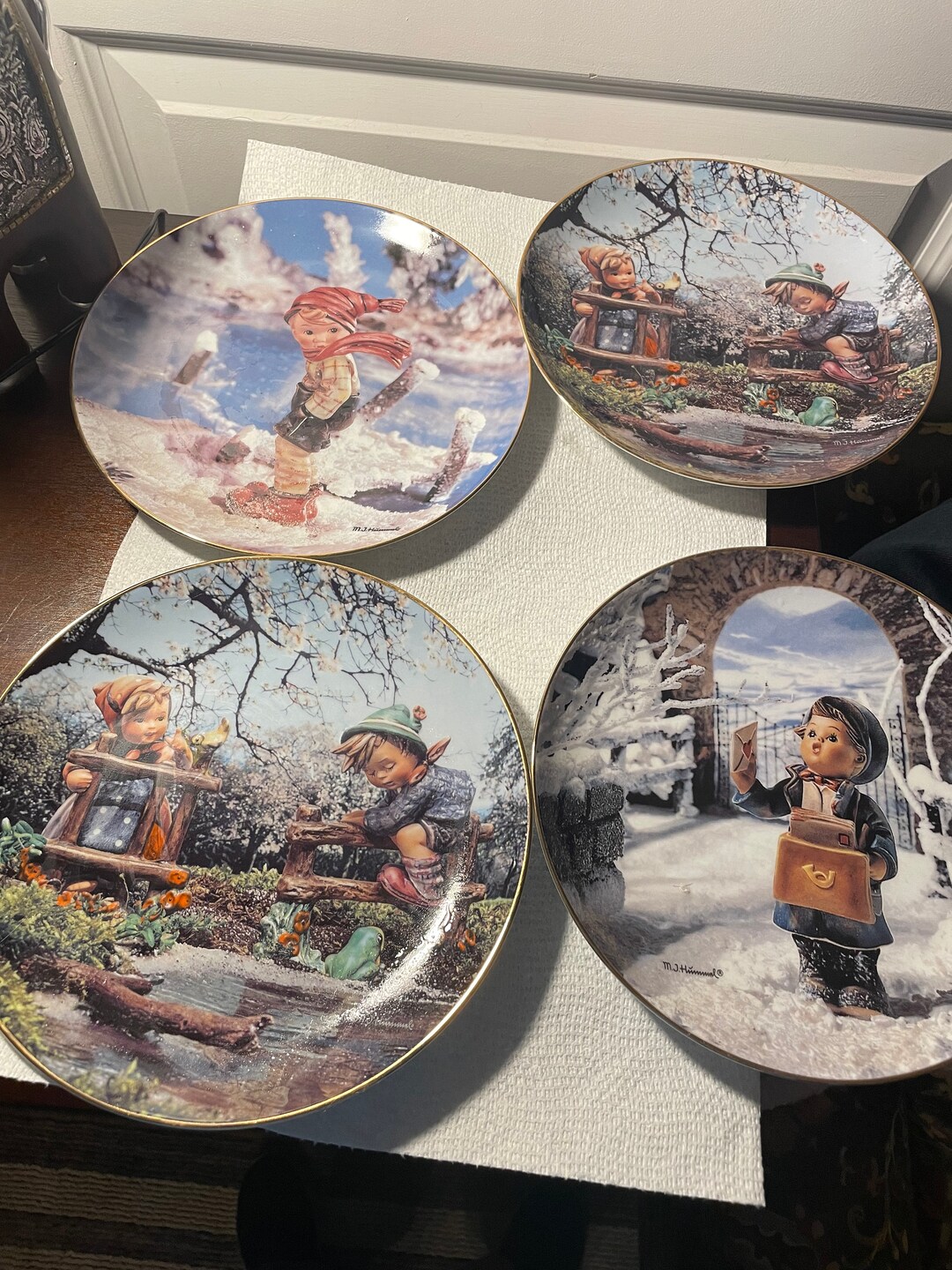 Set of 4 Hummel Collectors Plates - Etsy