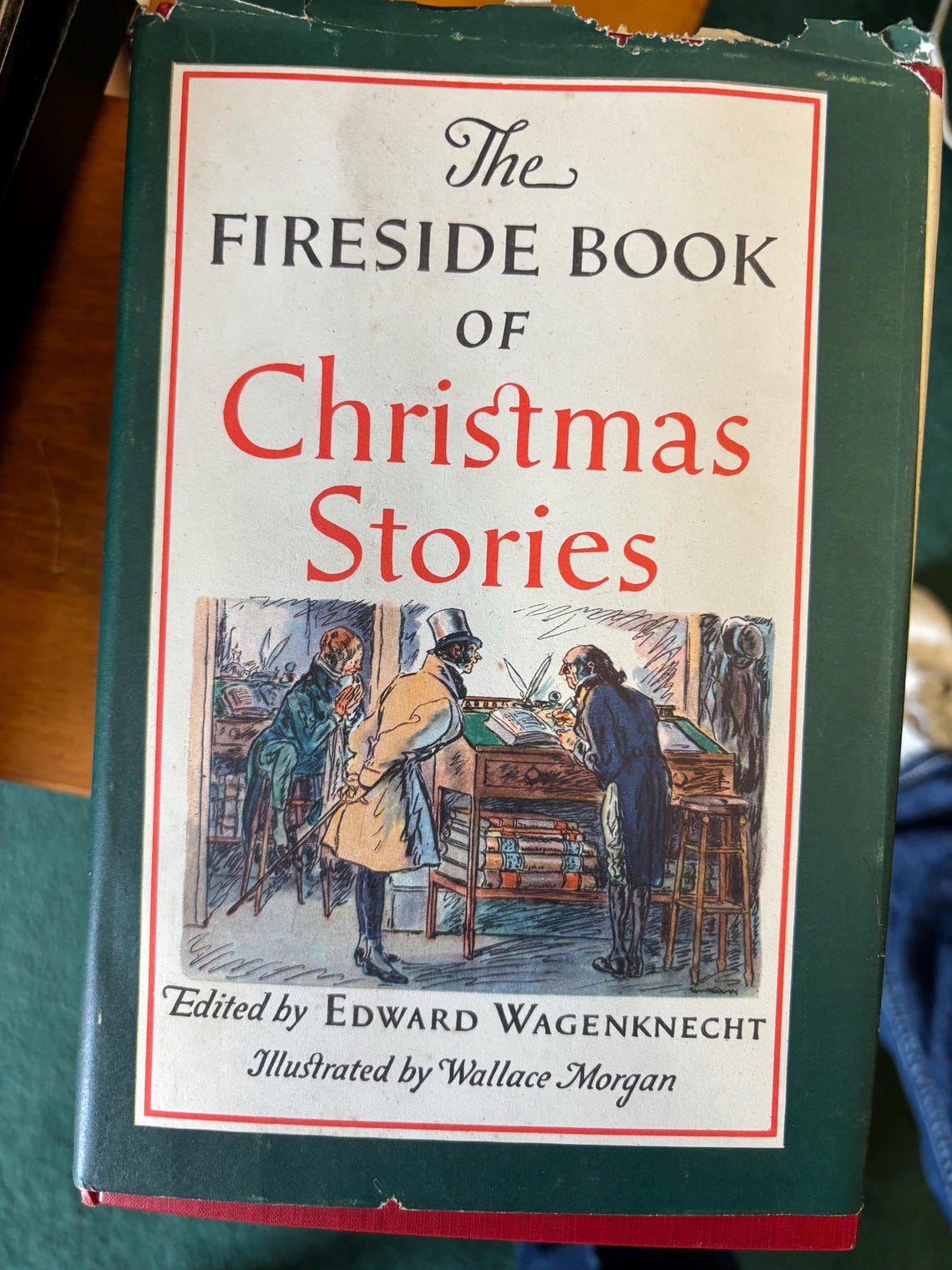 The Fireside Book of Christmas Stories - Etsy