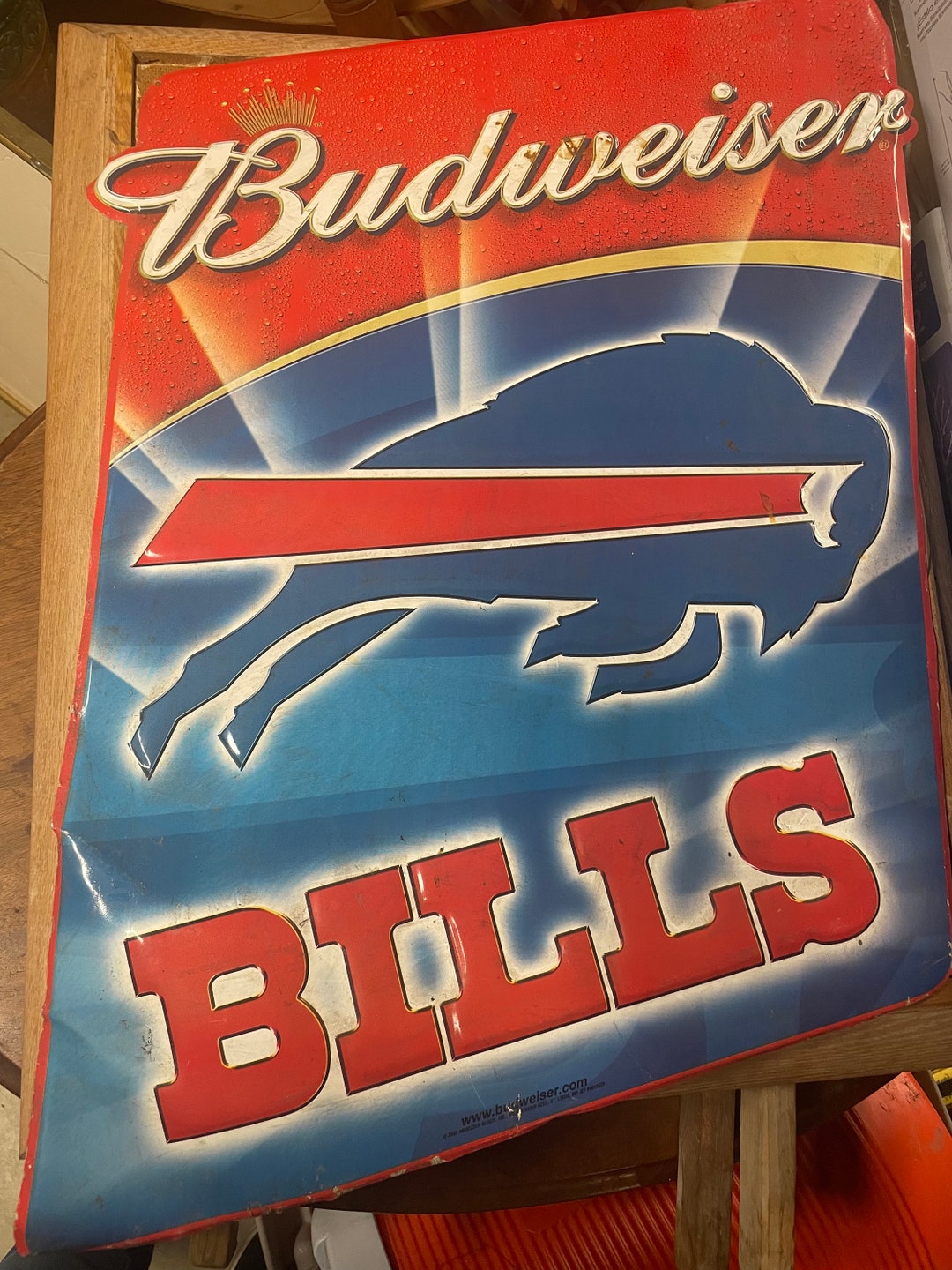 Budweiser Bills Sign - Etsy