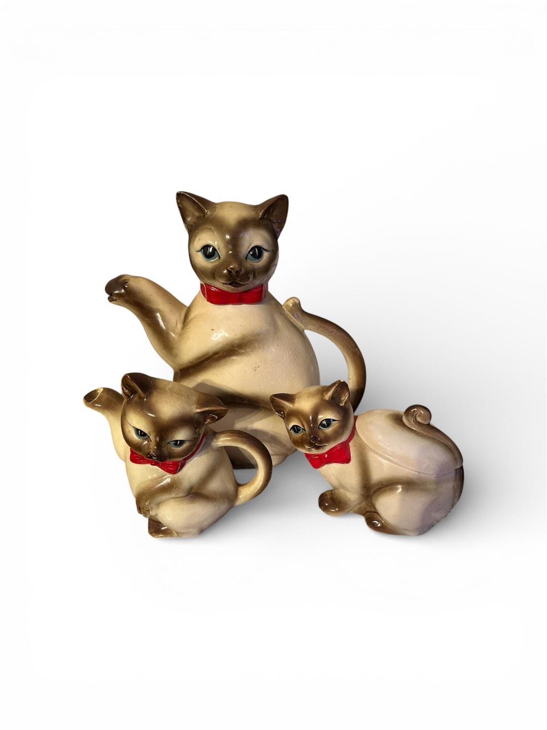 Siamese Cat Tea Set - Etsy