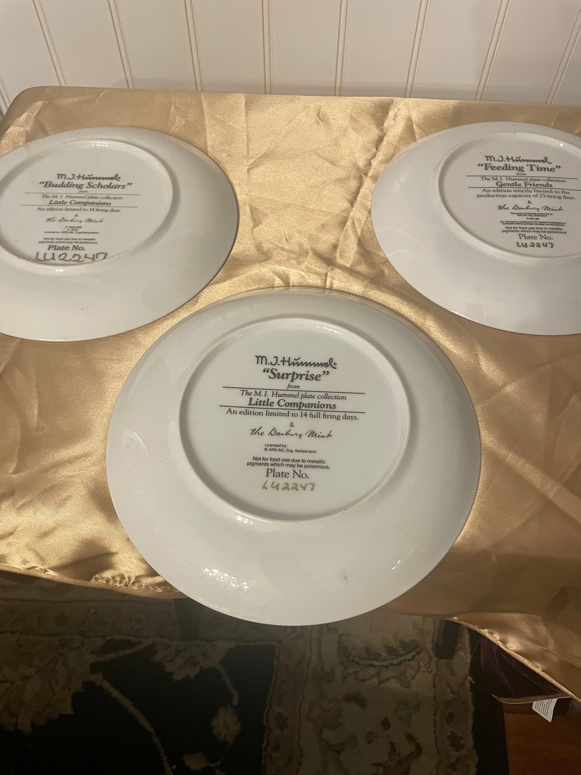Hummel Set of 3 Collectors Plates - Etsy