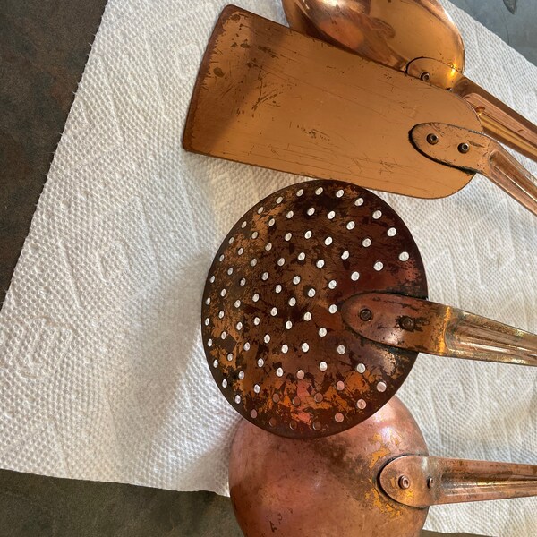 Copper Utensils - Etsy