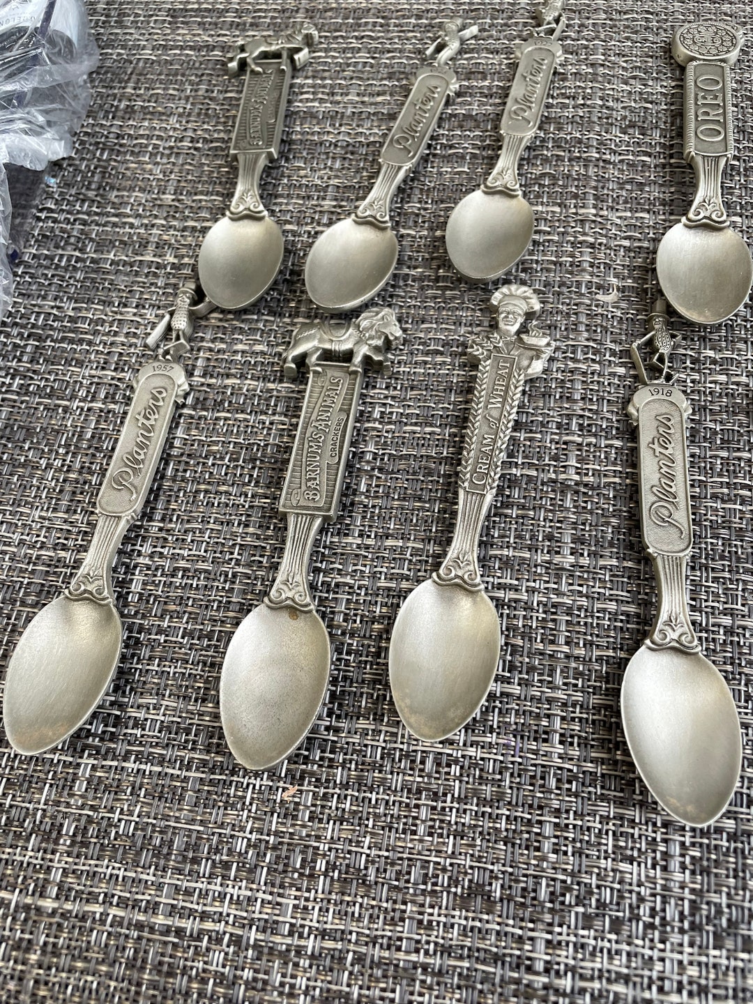 7 Collectors Spoons - Etsy