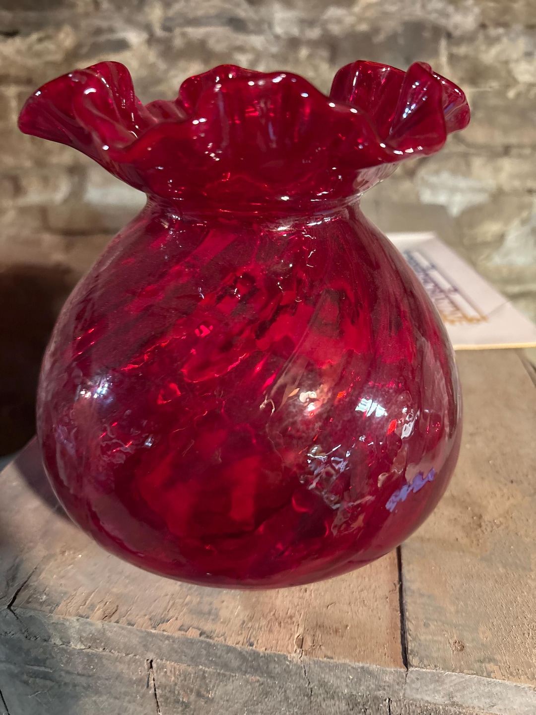 Red Ruby Lamp Shade - Etsy