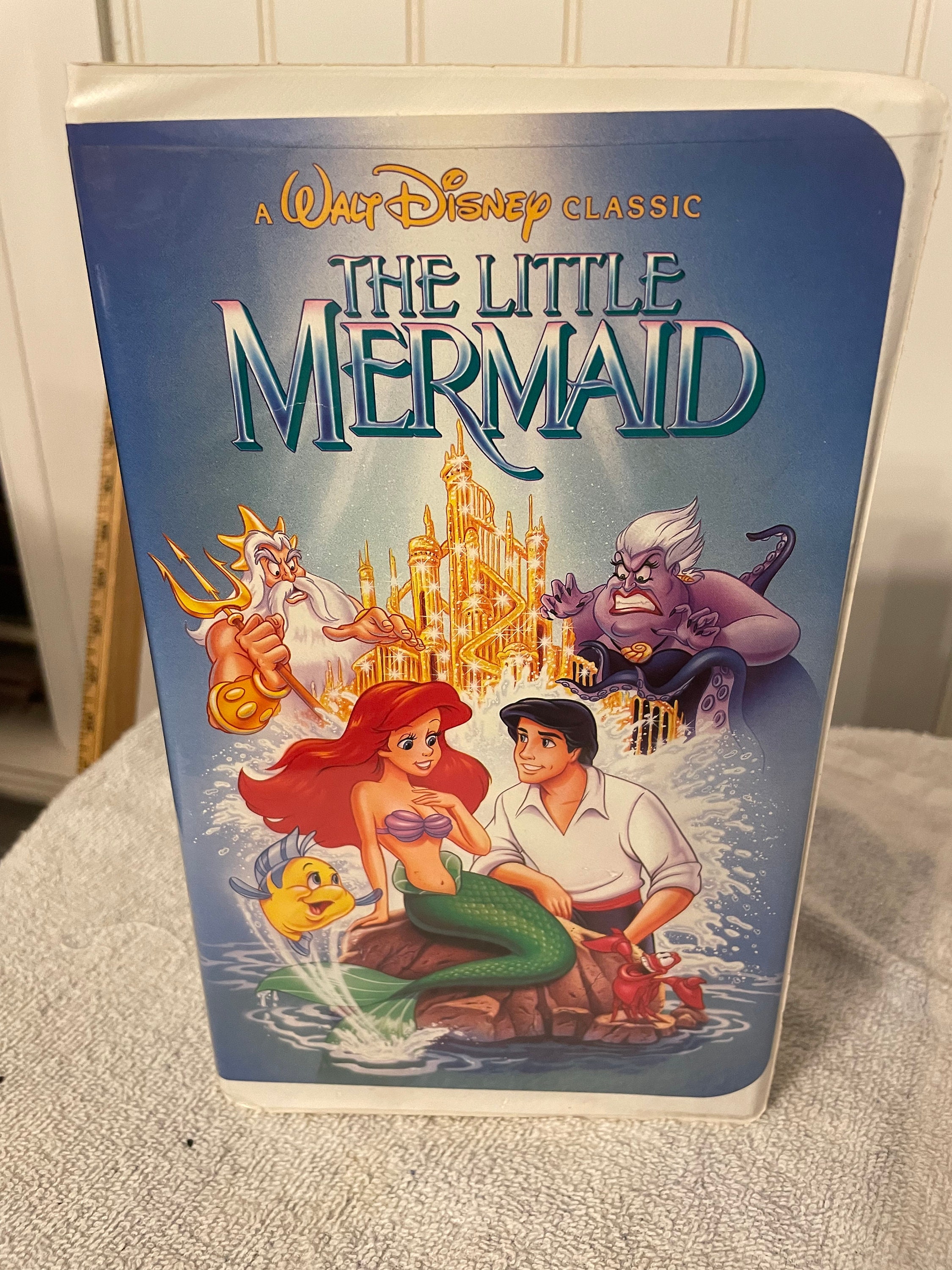 VHS Walt Disney the Little Mermaid - Etsy