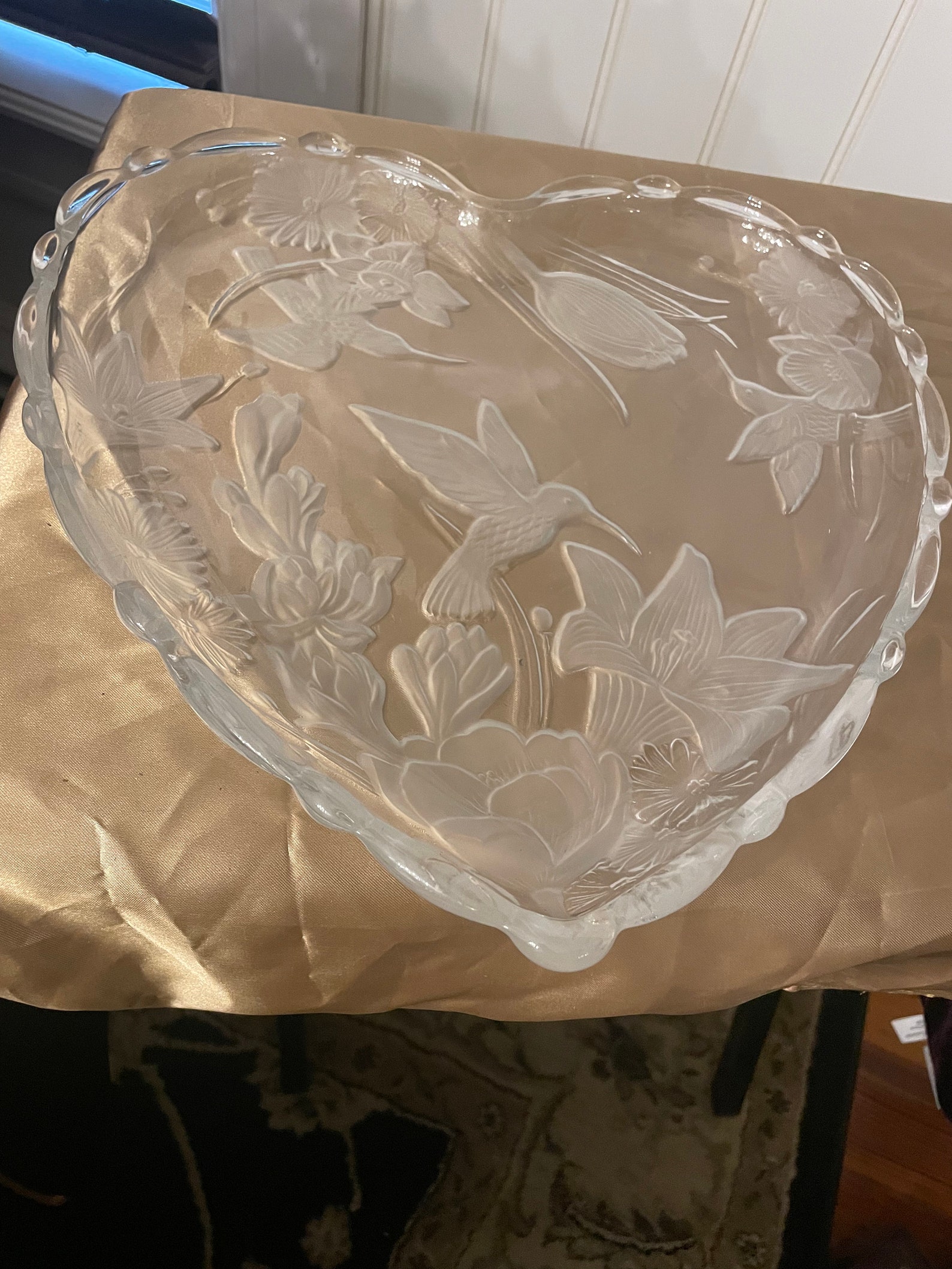 Heart Glass Display Plate - Etsy