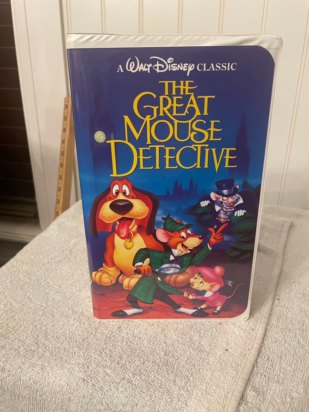 The Great Mouse Detective VHS by Walt Disney - Etsy