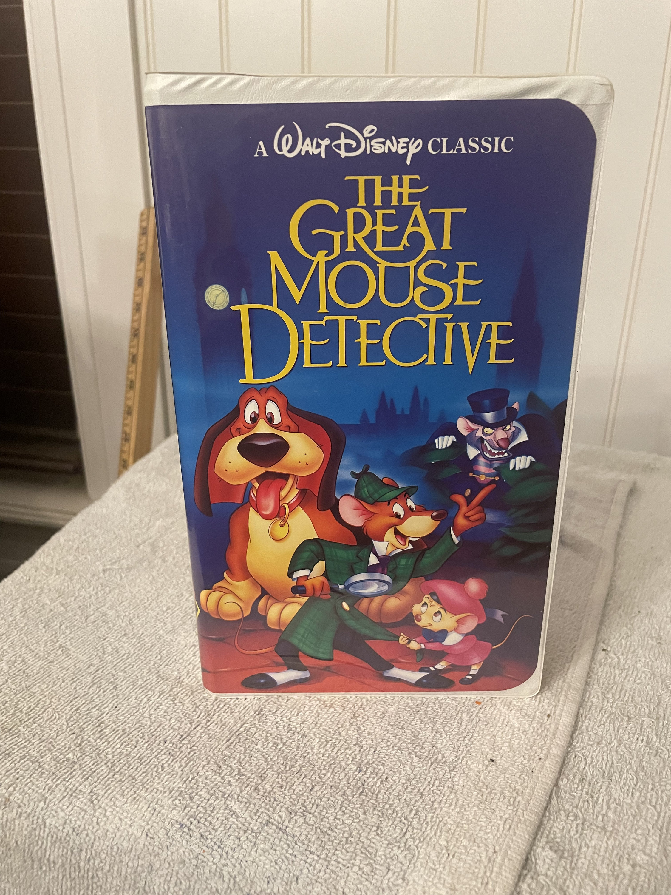The Great Mouse Detective VHS by Walt Disney - Etsy