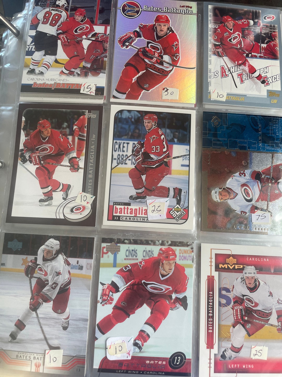 Hurricane Hockey Cards - Etsy