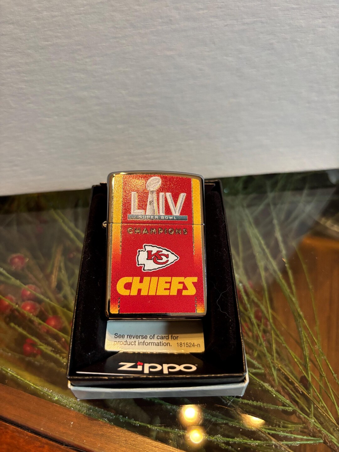 Kansas City Chiefs SB Zippo Lighter - Etsy