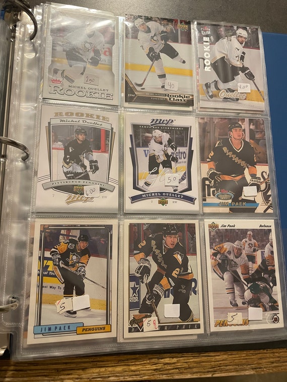 Penguins Hockey Cards | Etsy