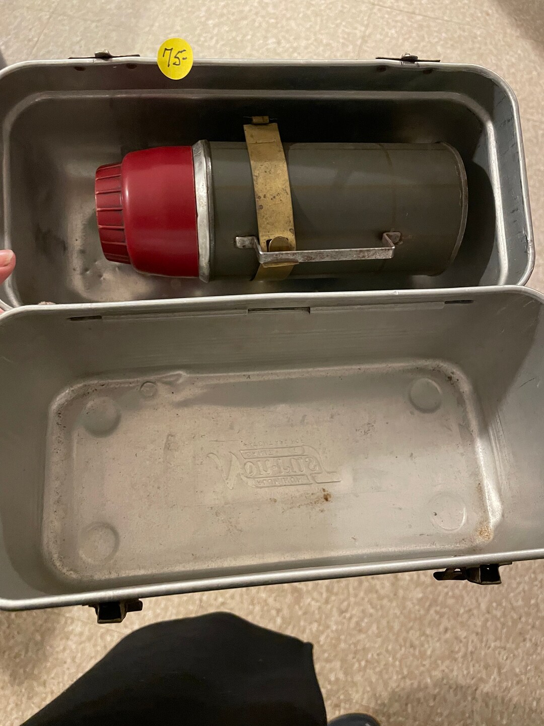 Non-rust Aluminum Lunch Box With Thermos - Etsy