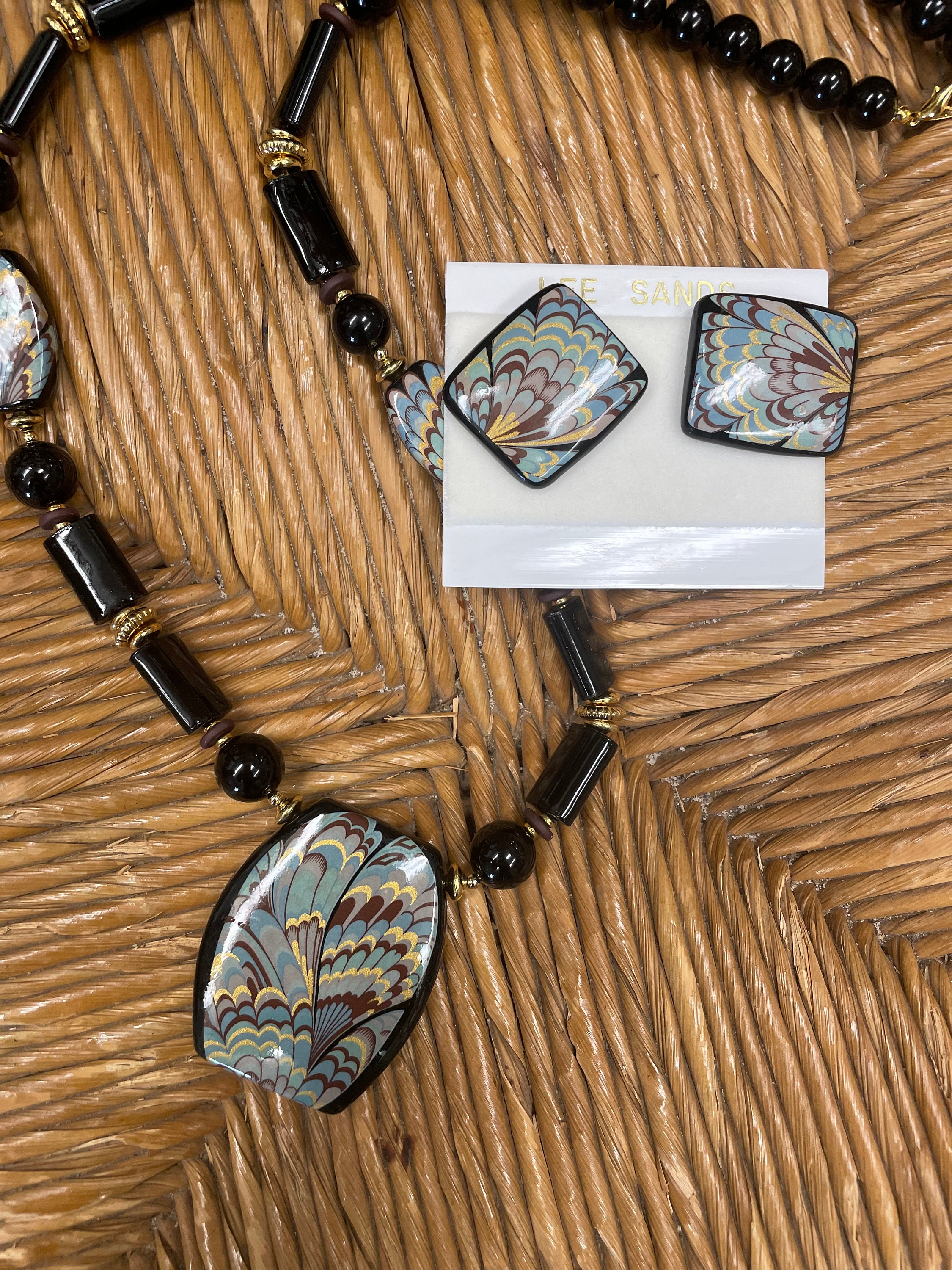 Lee Sands Jewelry Set - Etsy