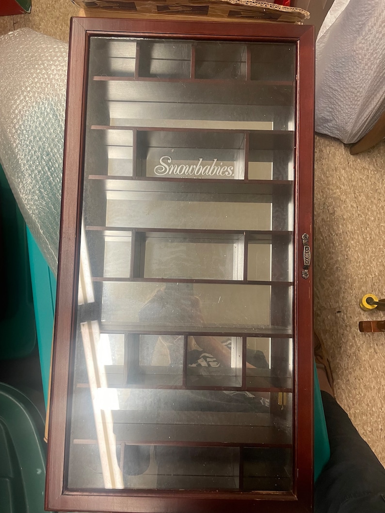 Snowbabies Miniature Display Shelf - Etsy