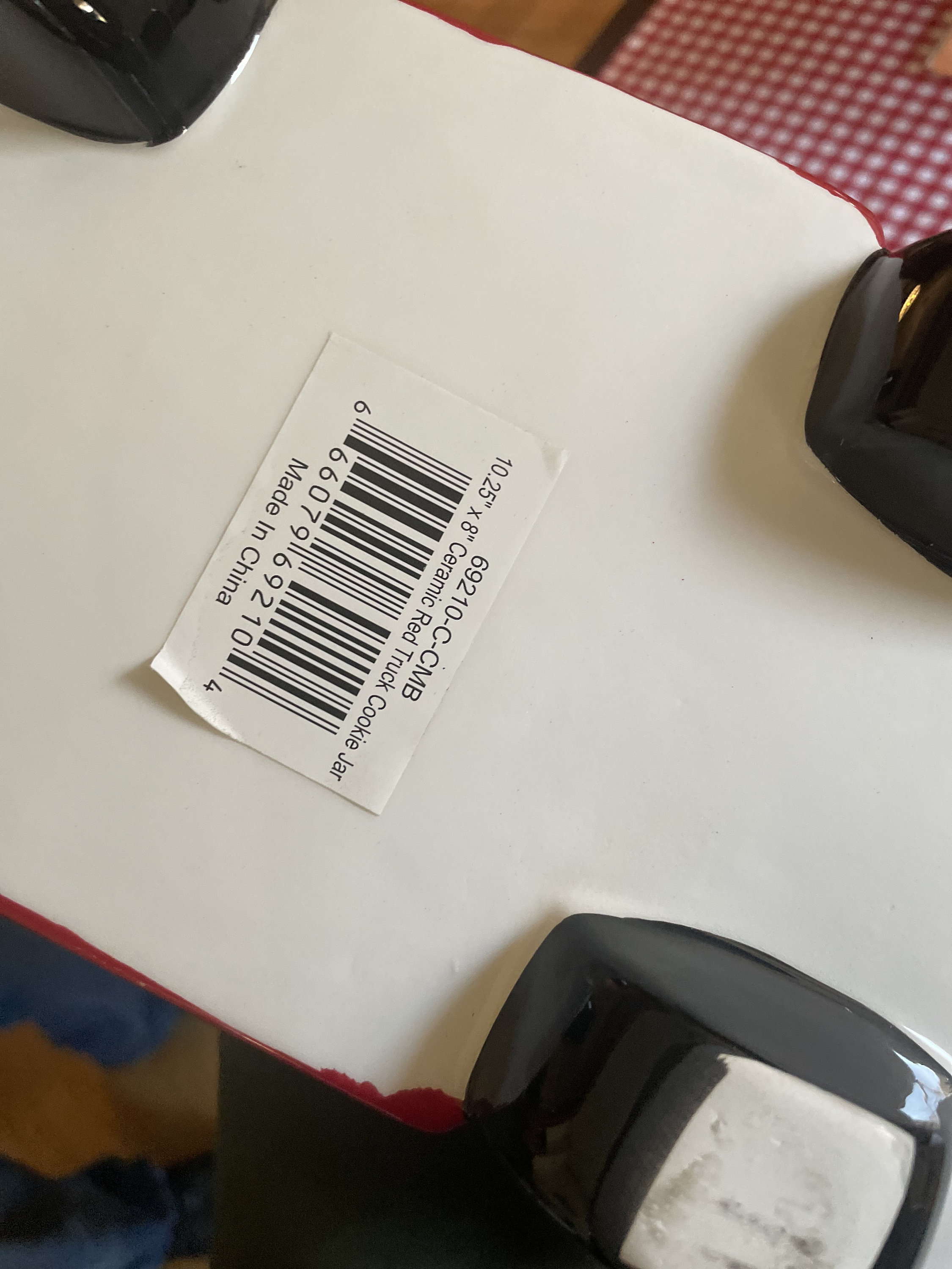 Red Truck Cookie Jar - Etsy