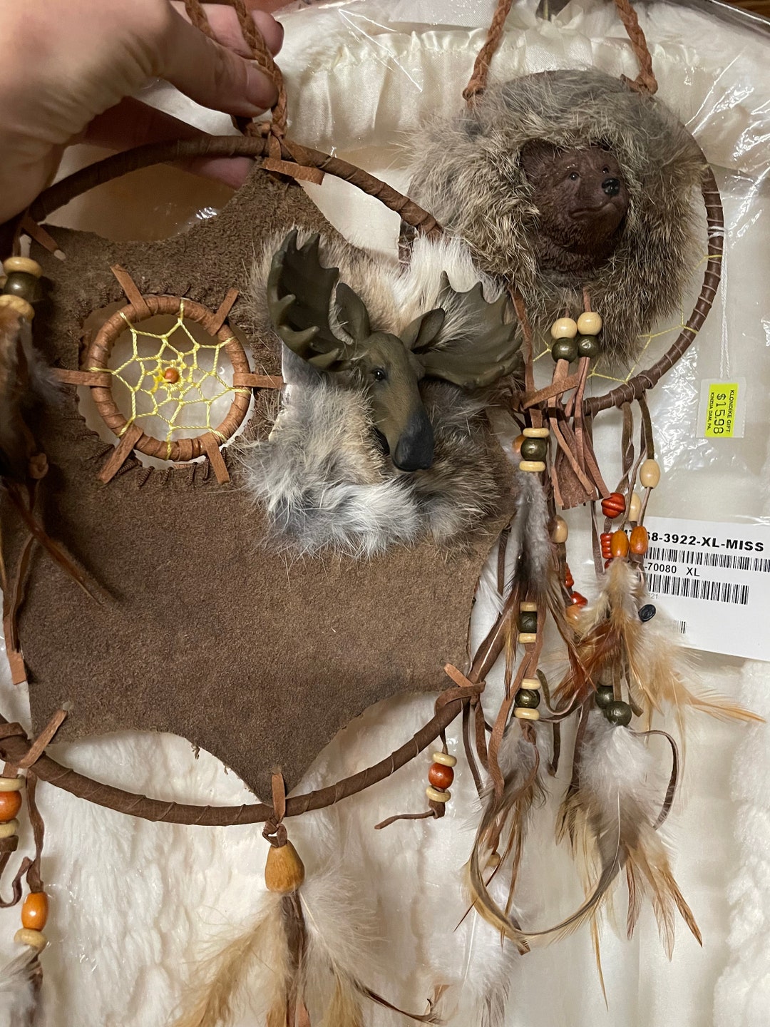 Bear and Moose Dream Catchers - Etsy