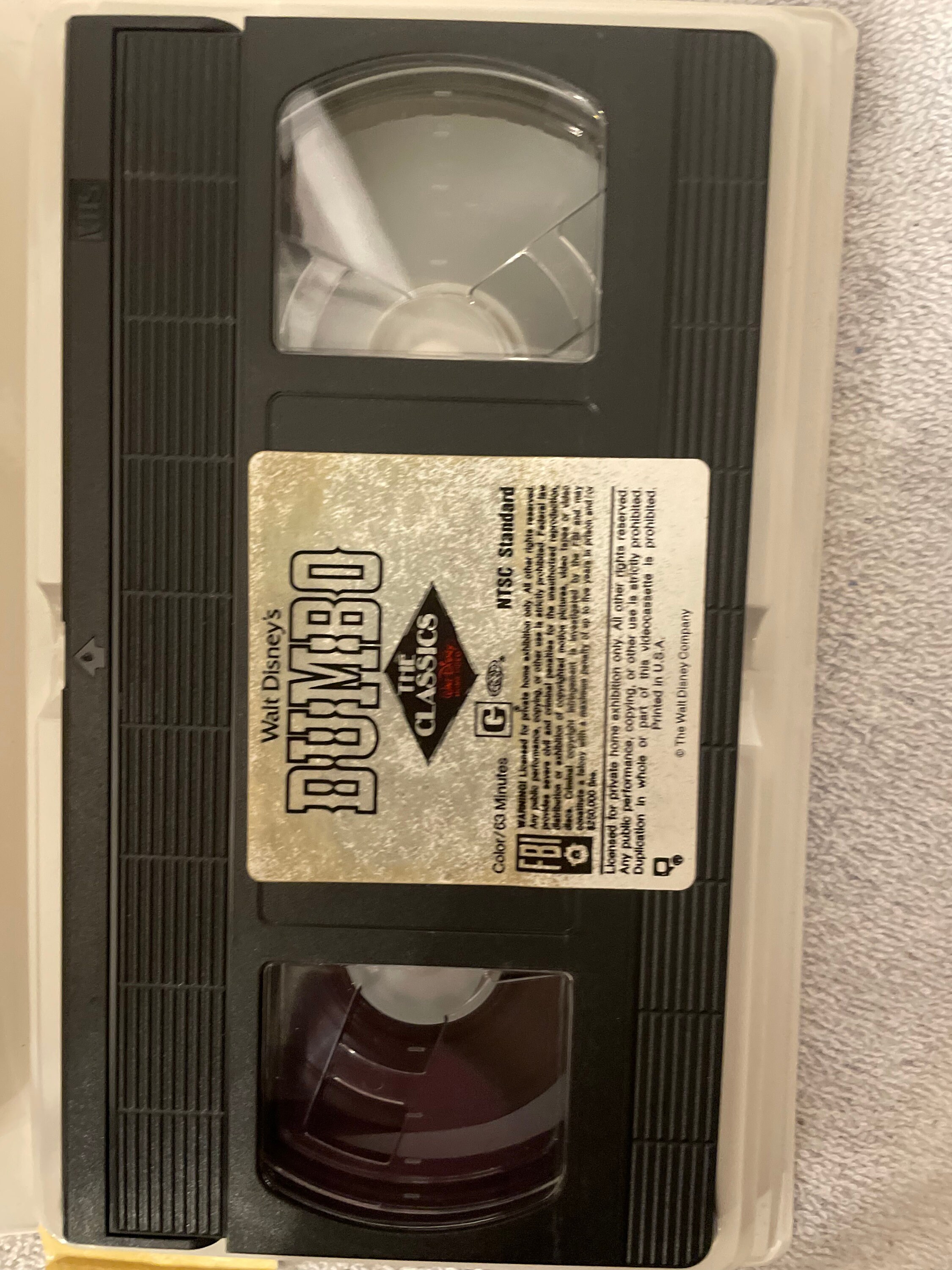 Dumbo VHS Vintage - Etsy