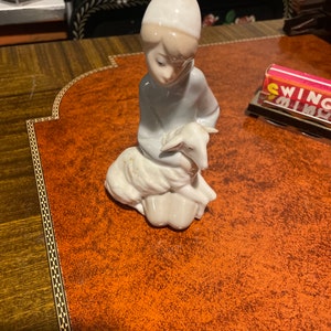 Lladro Shepherd Boy Figurine - Etsy