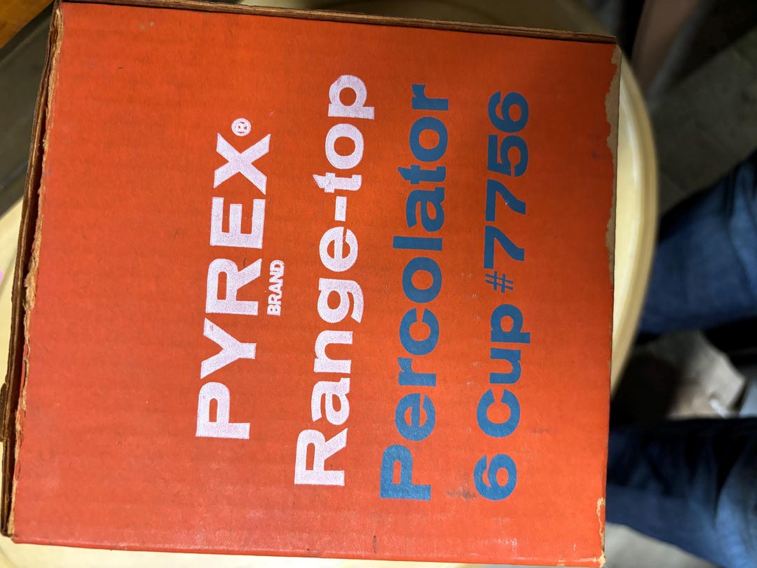 Pyrex Range Top Percolator - Etsy