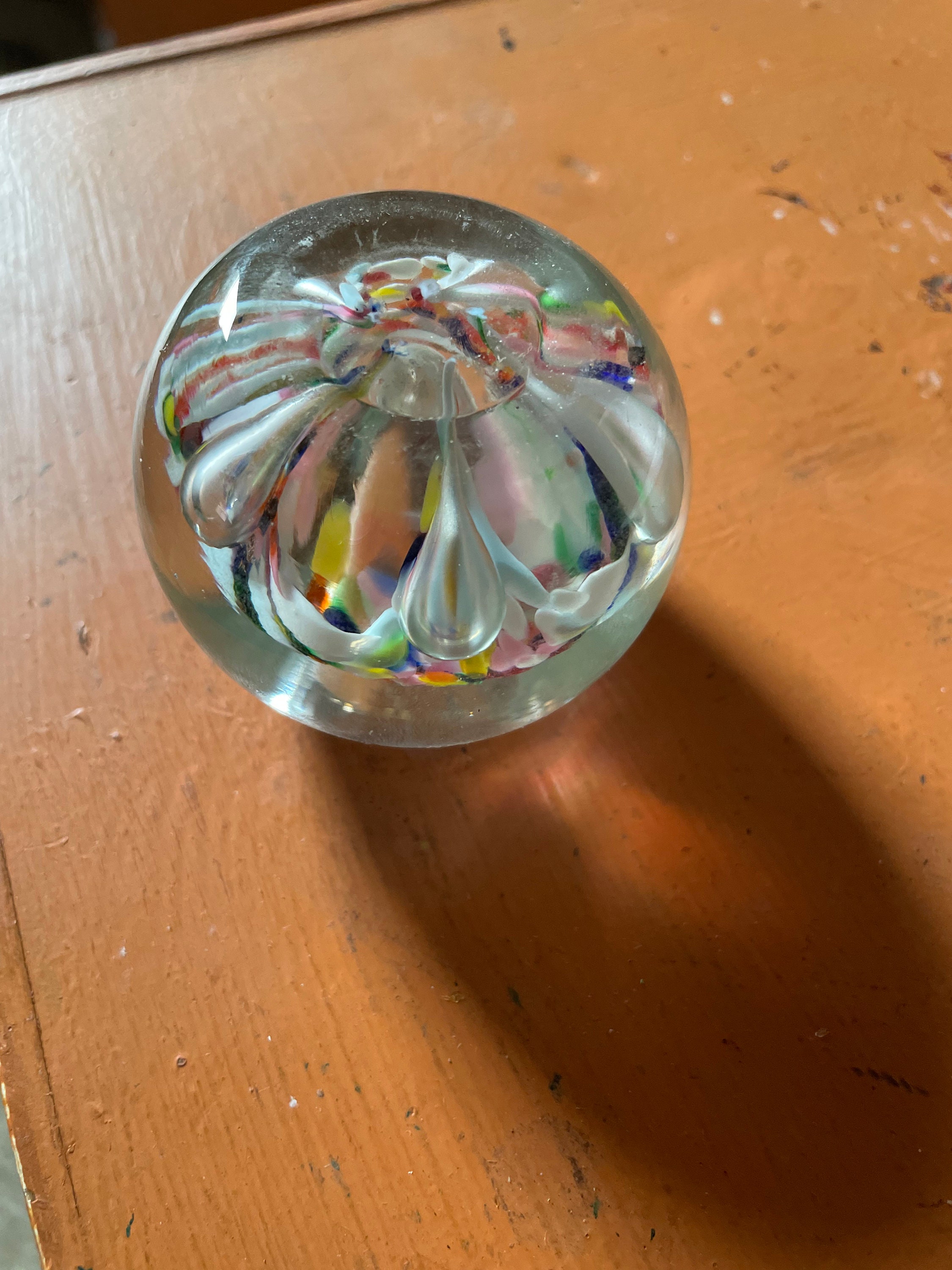 Vintage Paperweight - Etsy