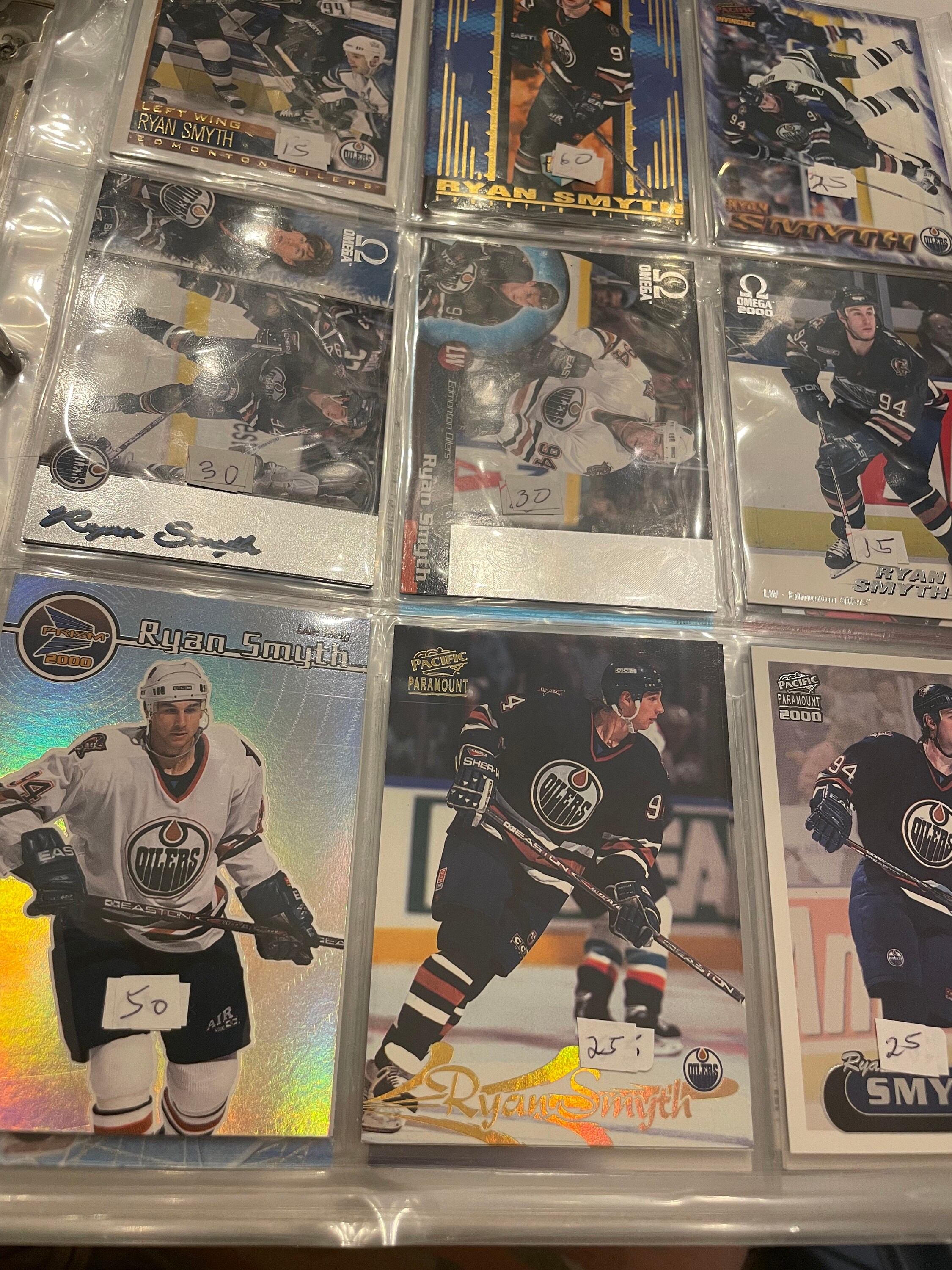 Oilers Hockey Cards - Etsy