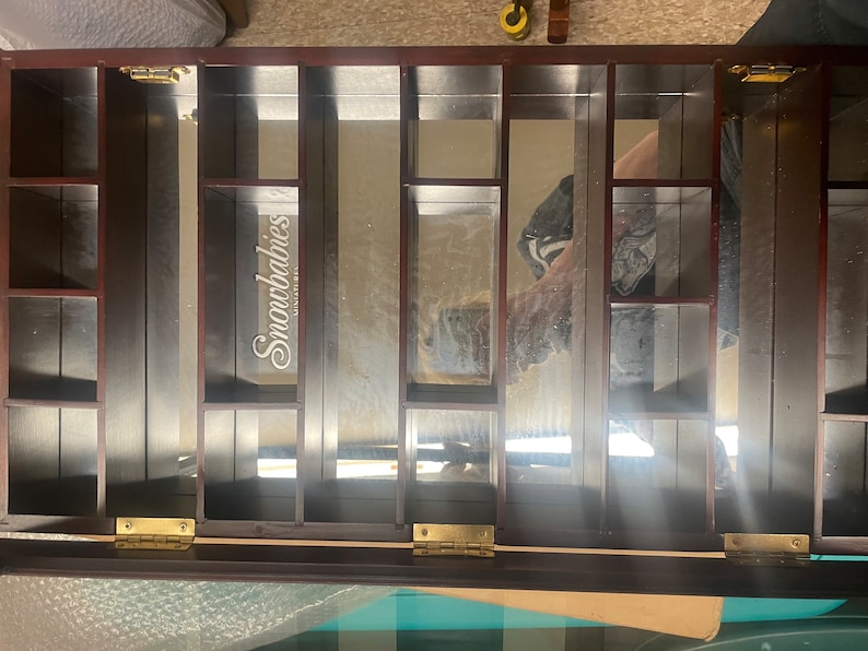 Snowbabies Miniature Display Shelf - Etsy