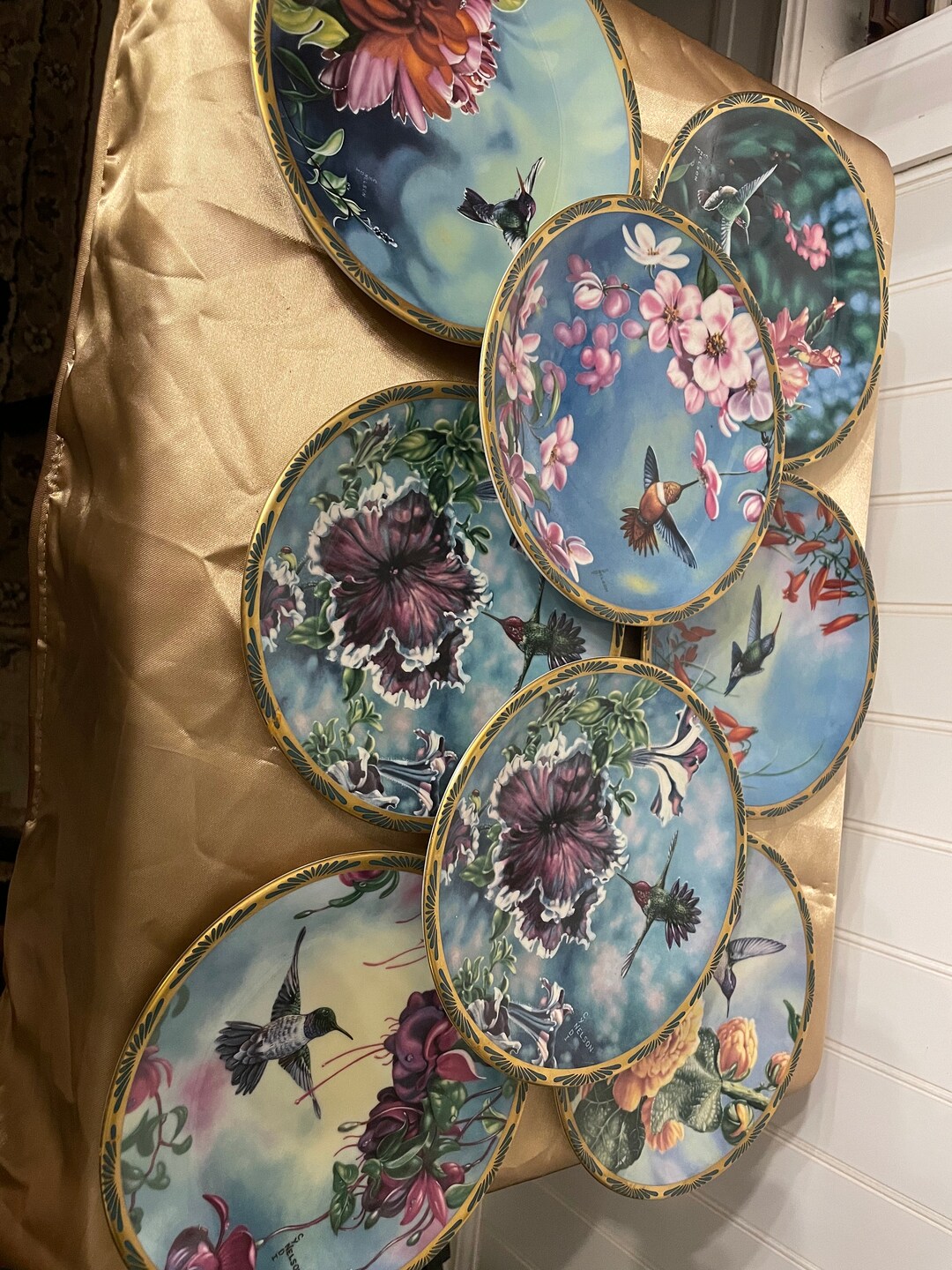 8 Gems of Nature the Beautiful Hummingbirds Collectors Plates - Etsy