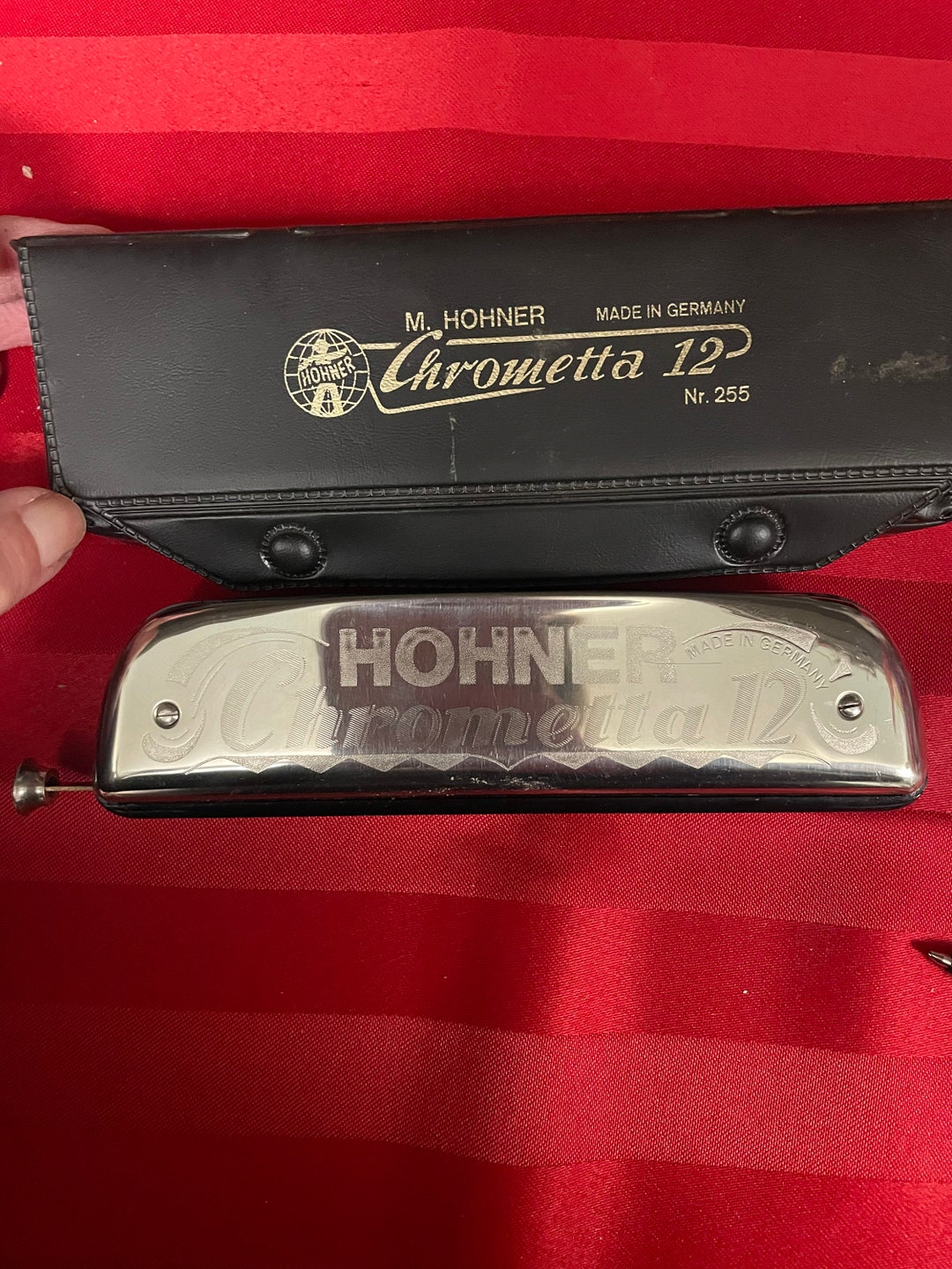 M. Hohner Chrometta 12 Harmonica - Etsy