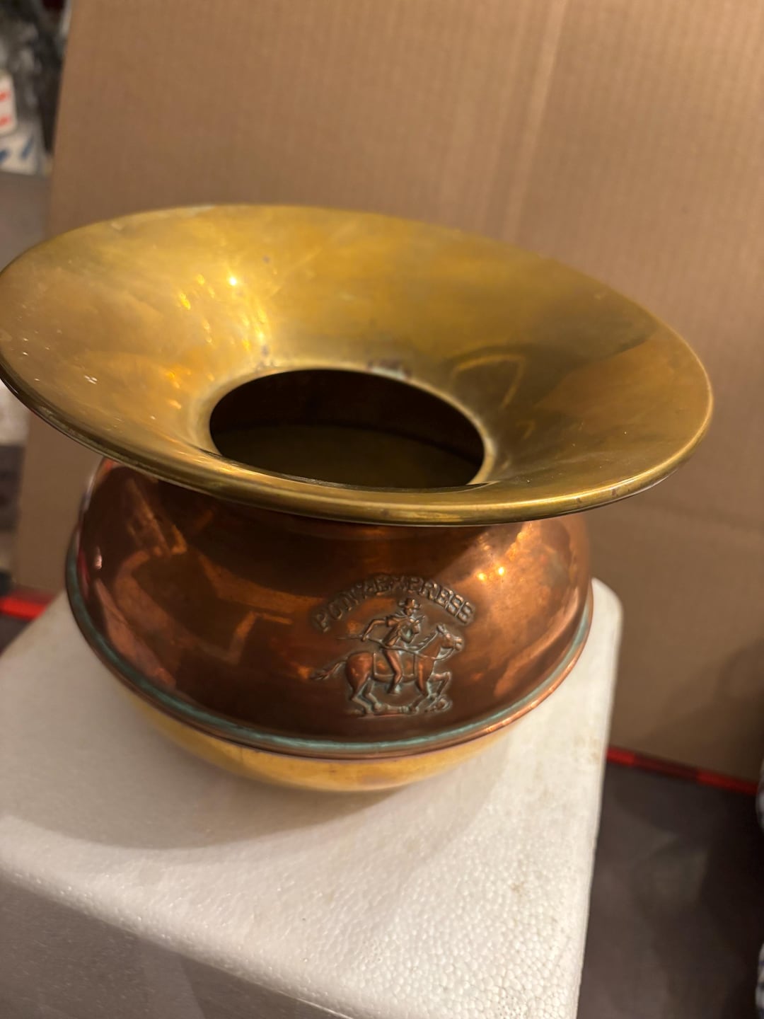 Pony Express Spittoon - Etsy