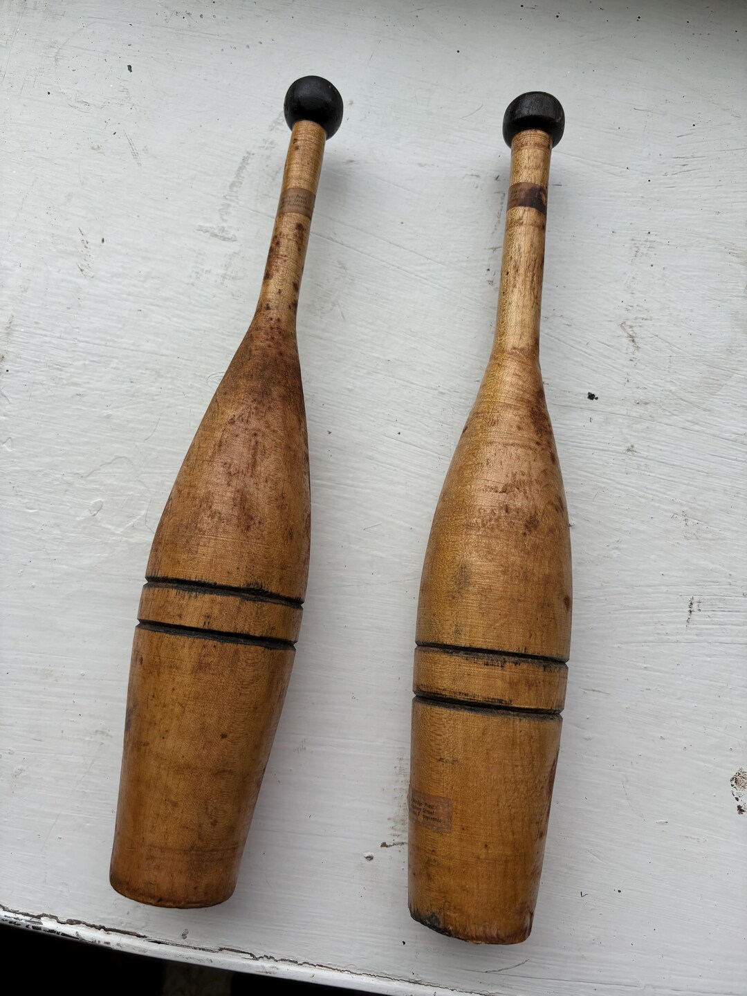 Vintage Bowling Pins - Etsy