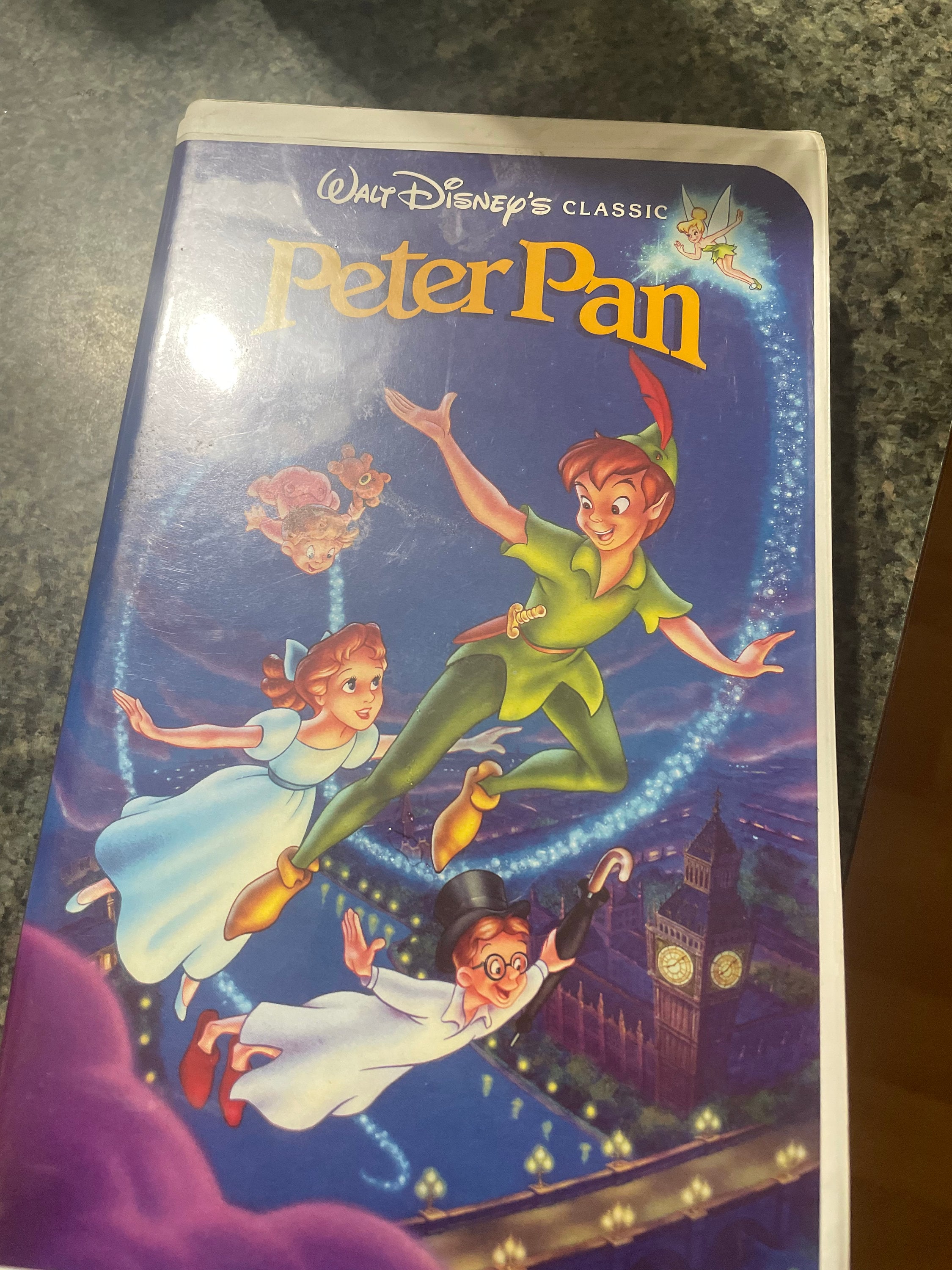 Peter Pan VHS Vintage Walt Disney - Etsy