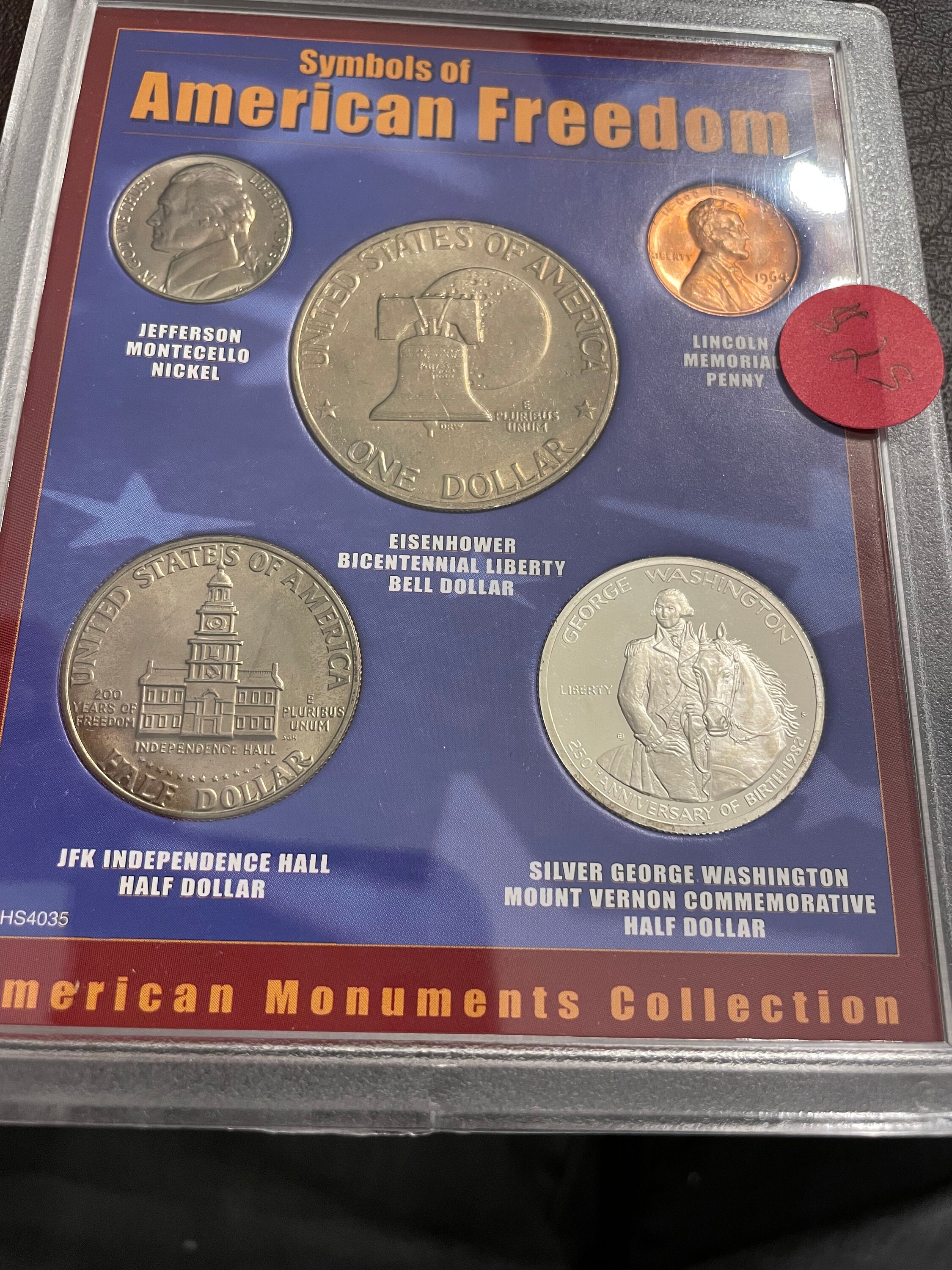 Symbols of American Freedom Coin Set - Etsy