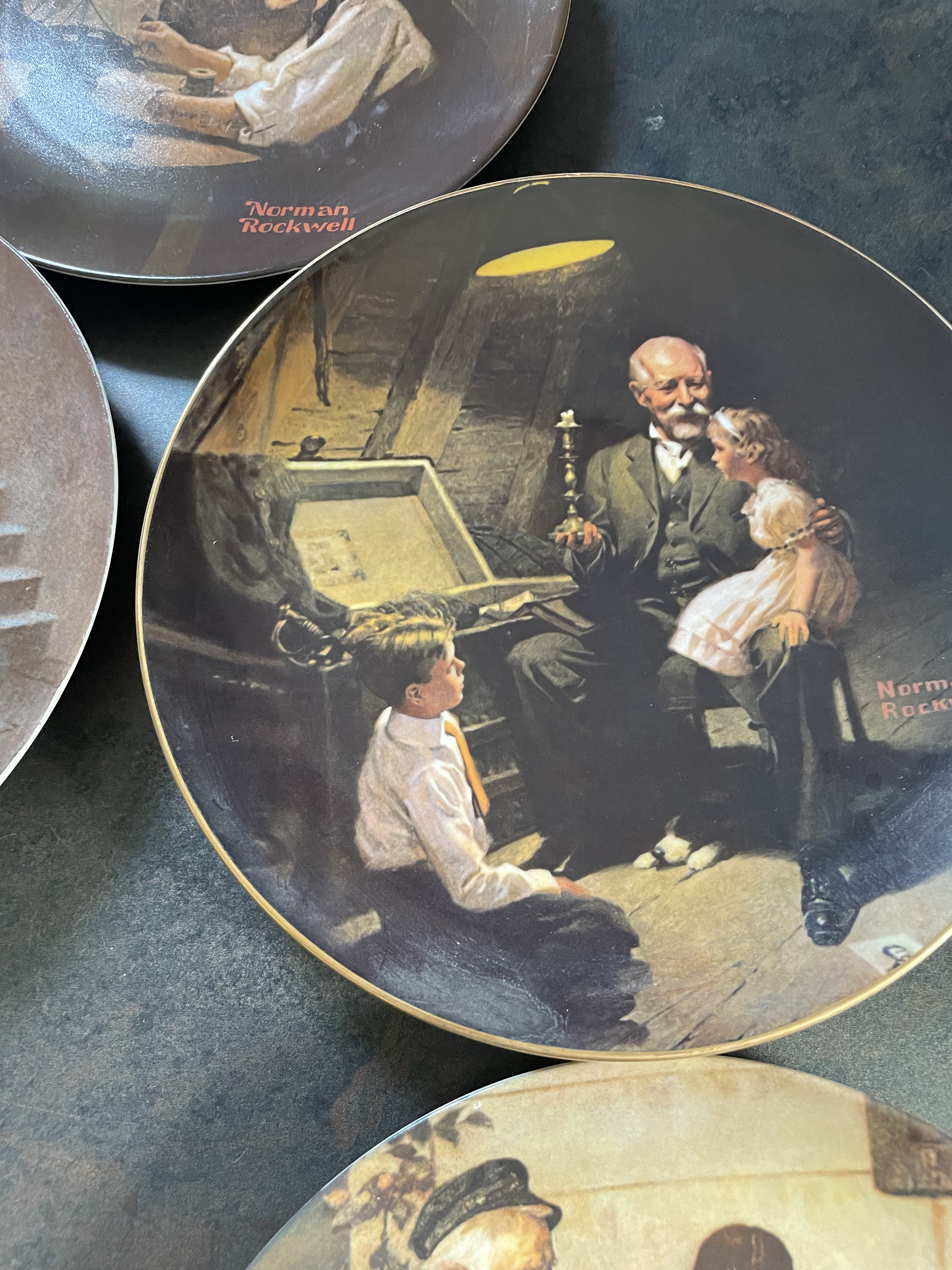 6 Norman Rockwell Collectors Plates - Etsy
