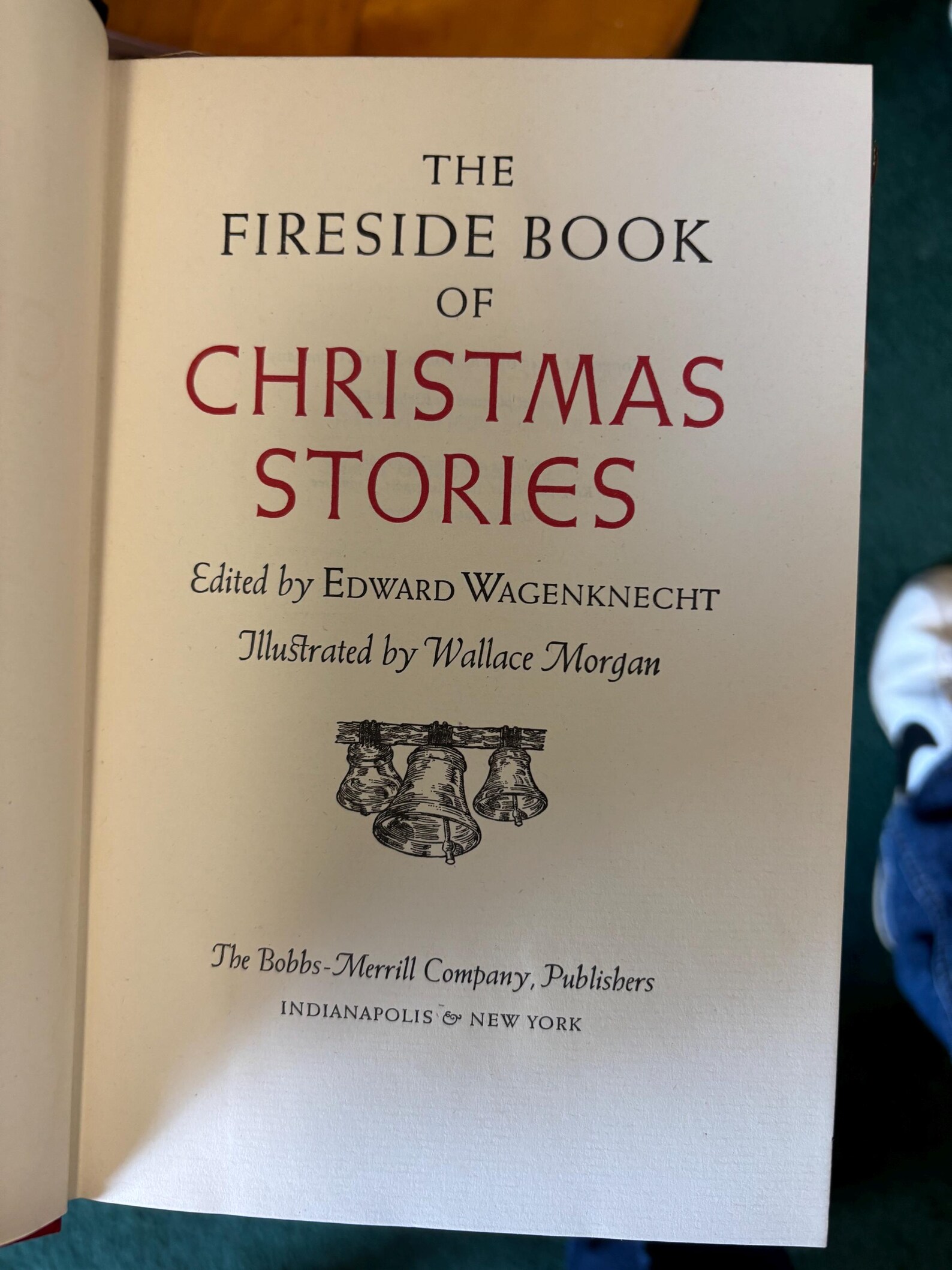 The Fireside Book of Christmas Stories - Etsy
