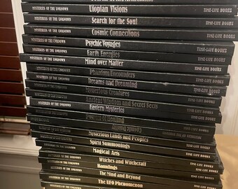 The Mysteries of the Unknown Series TIME LIFE BOOKS Complete Set 33 ...
