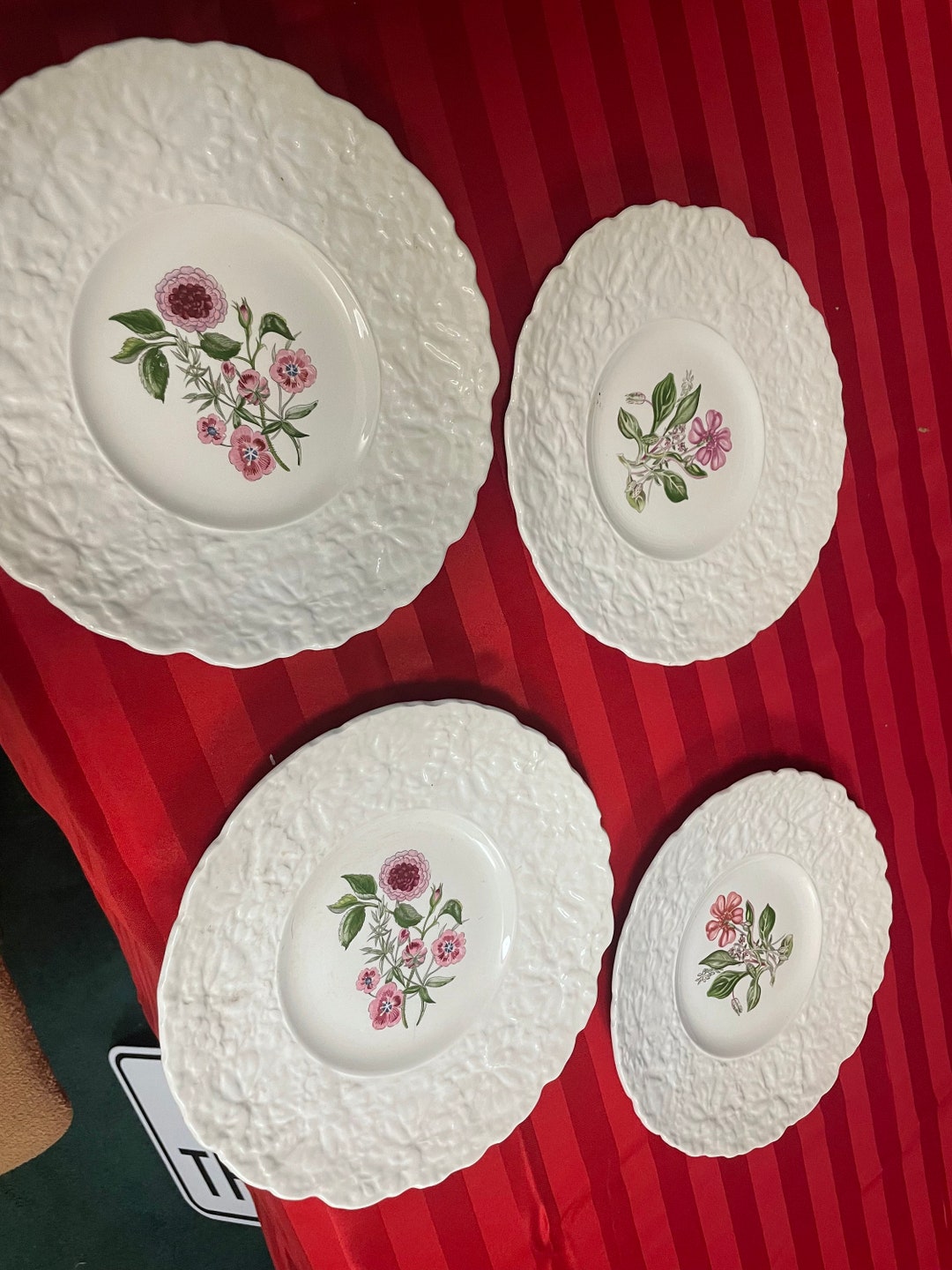 Royal Cauldon Set of 4 Plates - Etsy