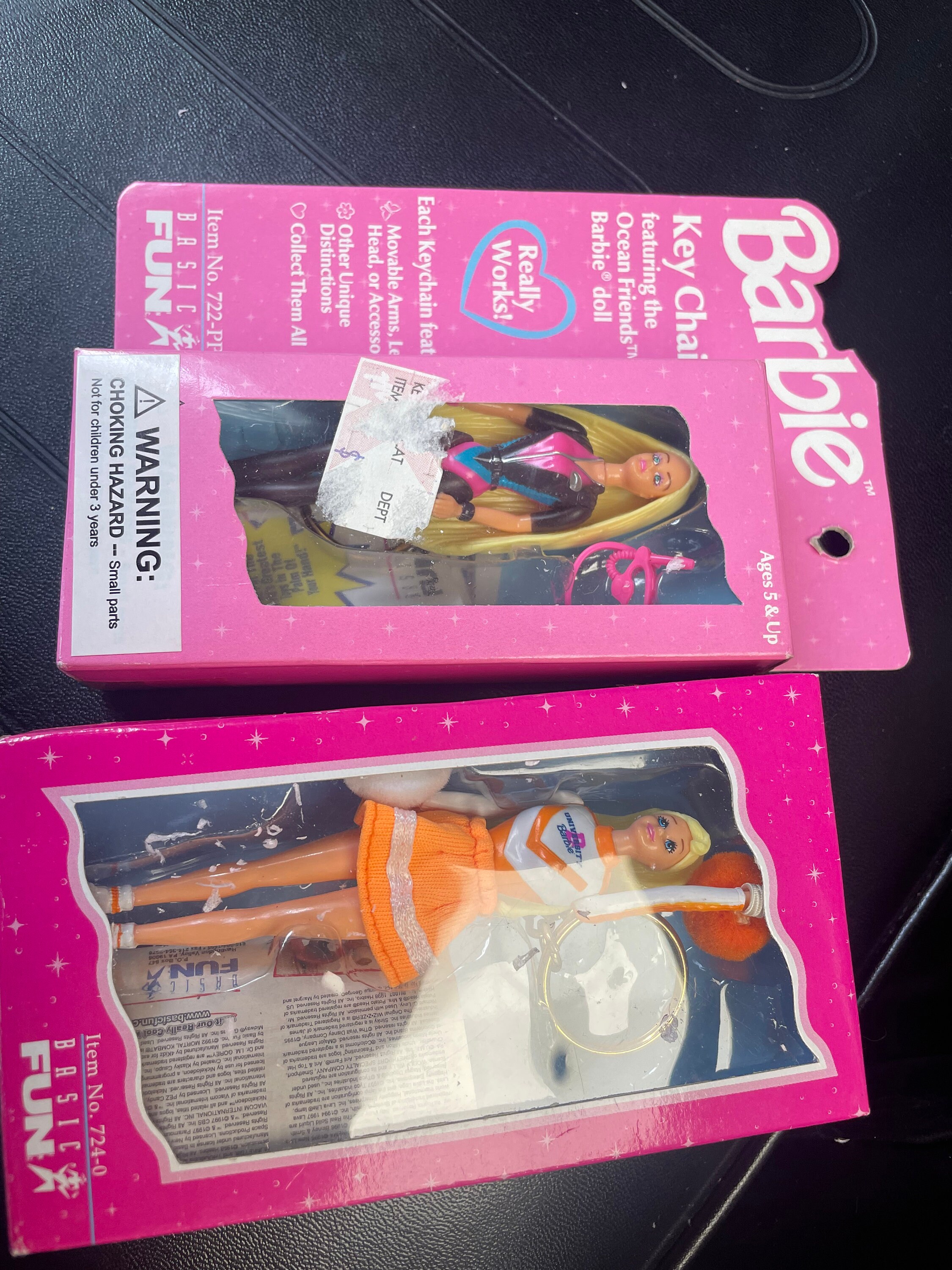 2 Barbie Keychains - Etsy